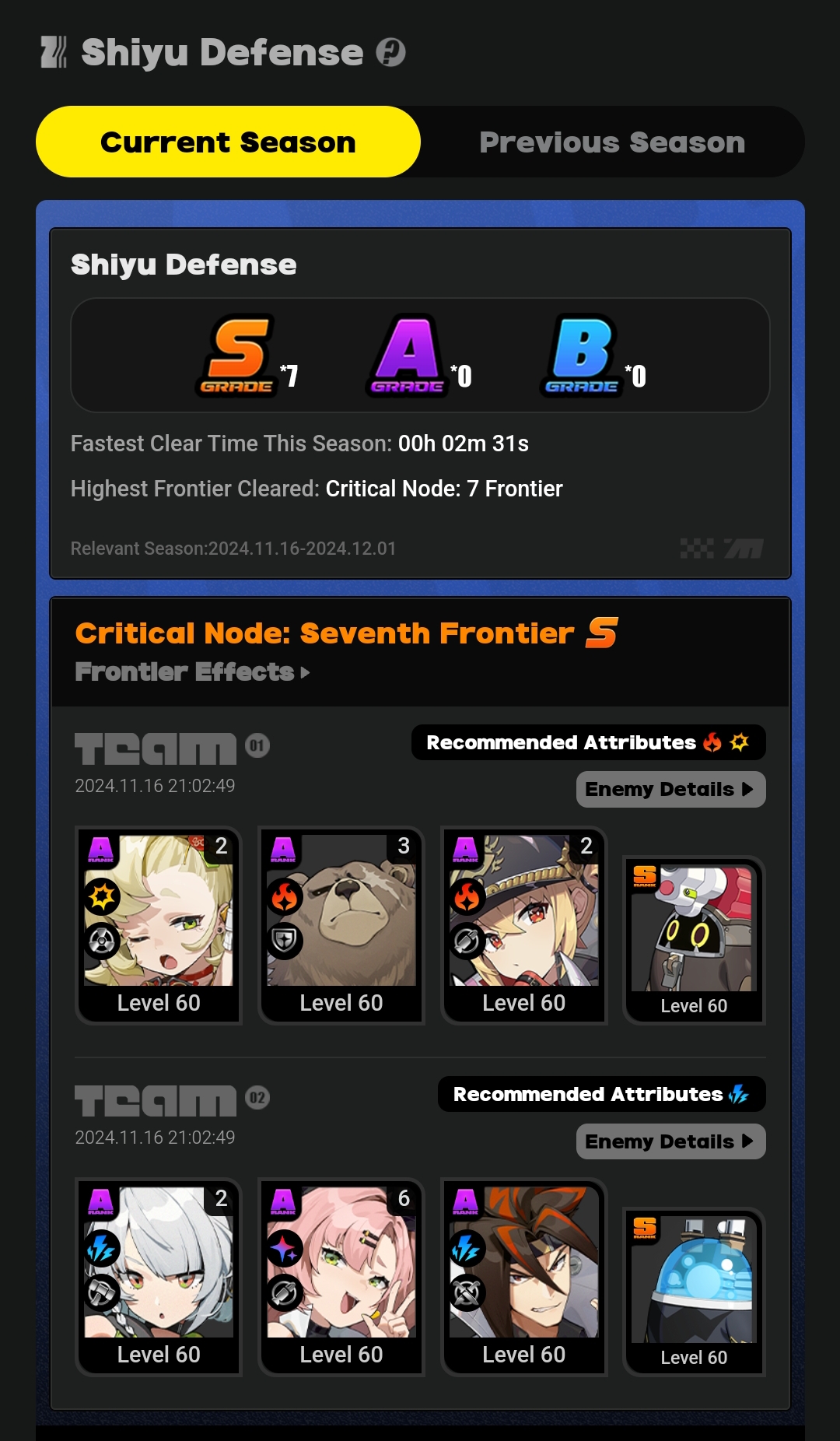 Shiyu 1.3 phase 1 Zenless Zone Zero | HoYoLAB