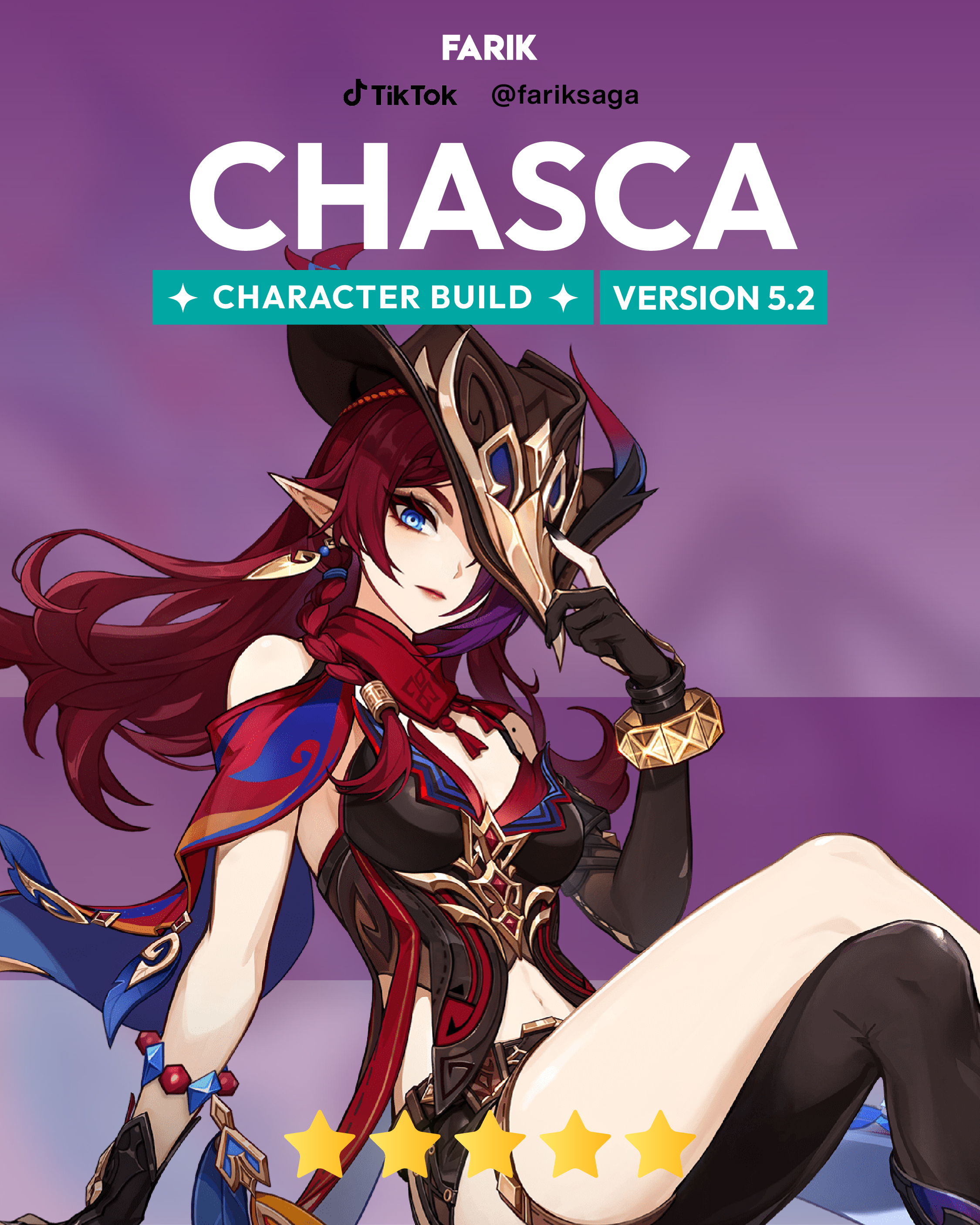 [Mini Guide] Chasca Main DPS Version 5.2 Genshin Impact | HoYoLAB