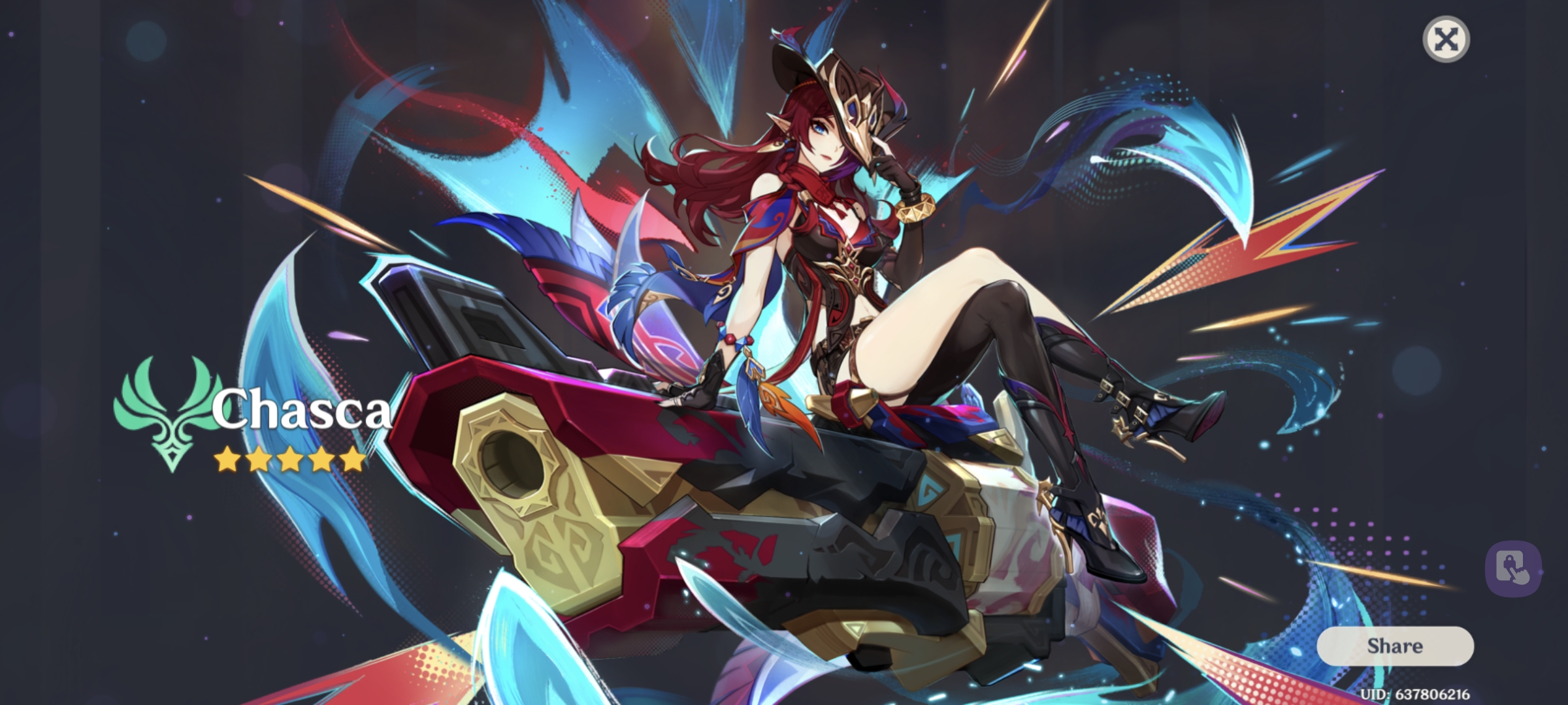Chasca and her signature 🥹 Genshin Impact | HoYoLAB
