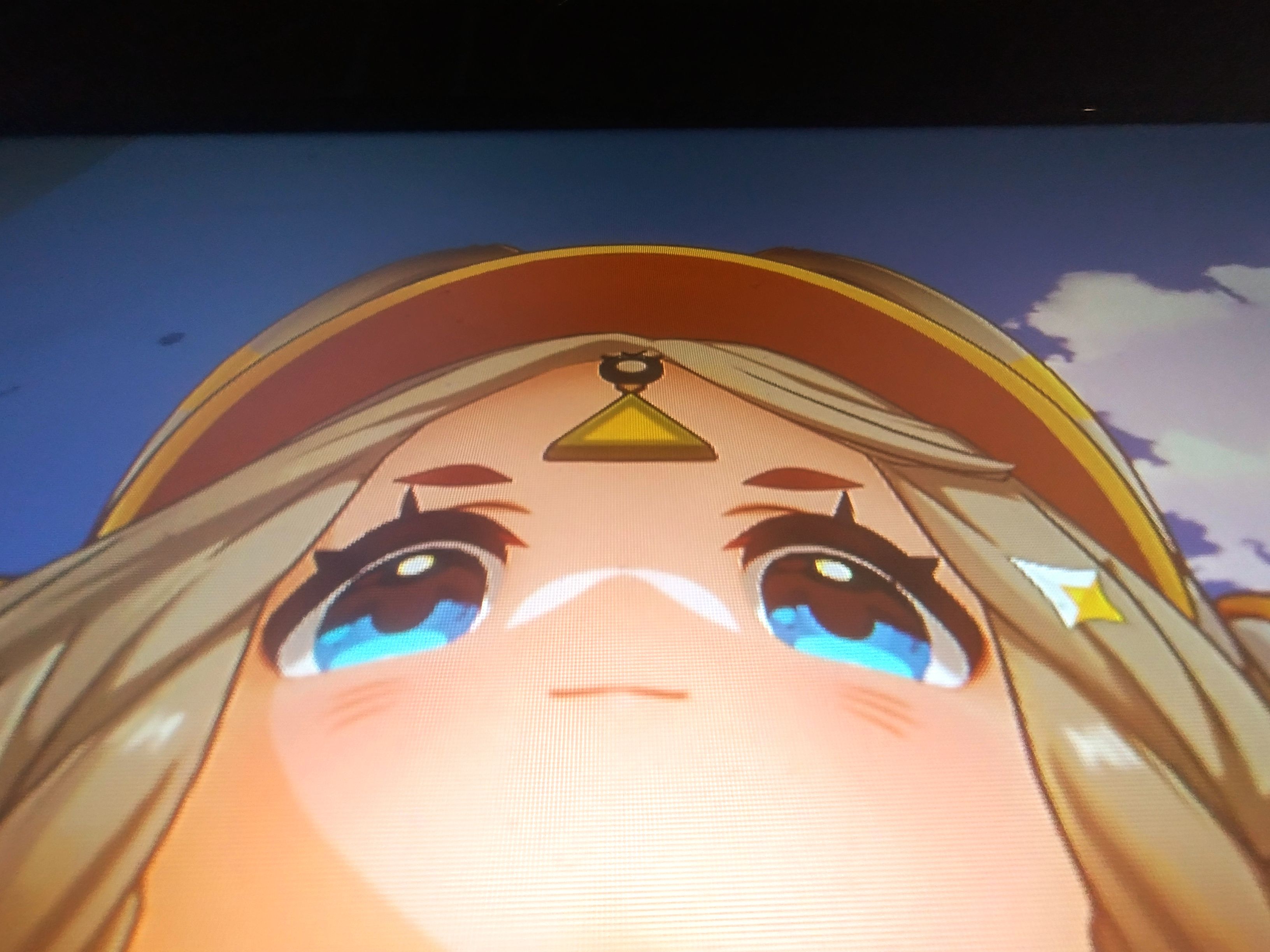 Best effect and angle for character face photos. What would you call ...