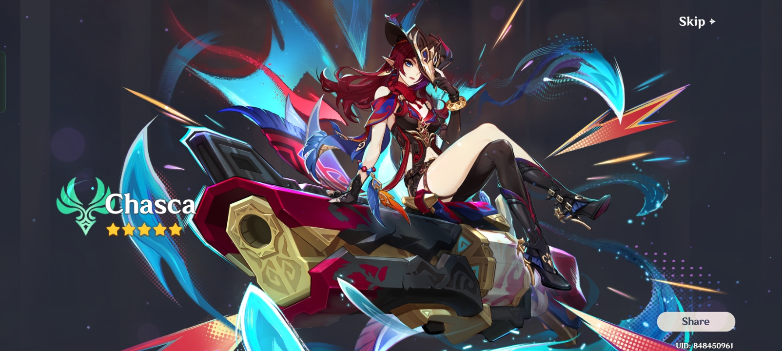 I got Chasca 😄 Genshin Impact | HoYoLAB