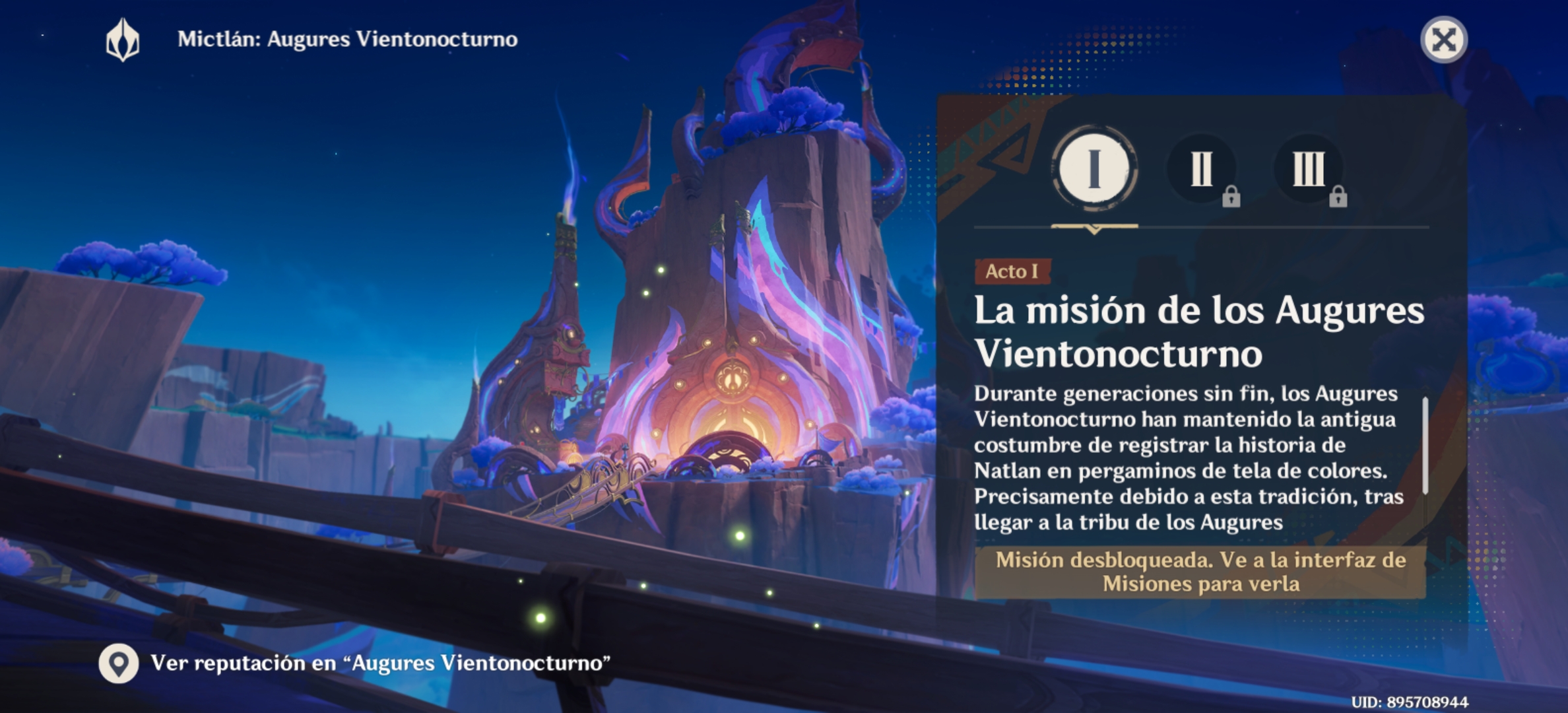 "La misión de los Augures Vientonocturno "parte I Genshin Impact | HoYoLAB