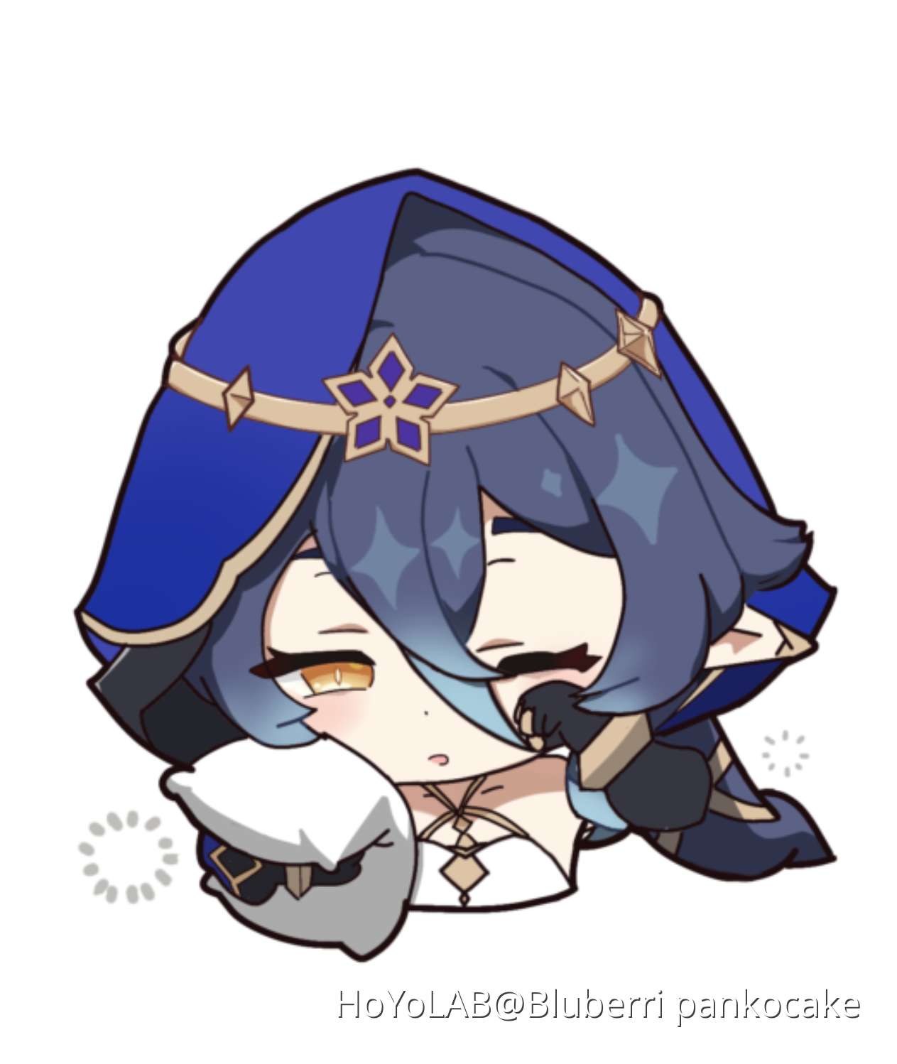 Day 1 of turning every single genshin sticker to layla Genshin Impact ...