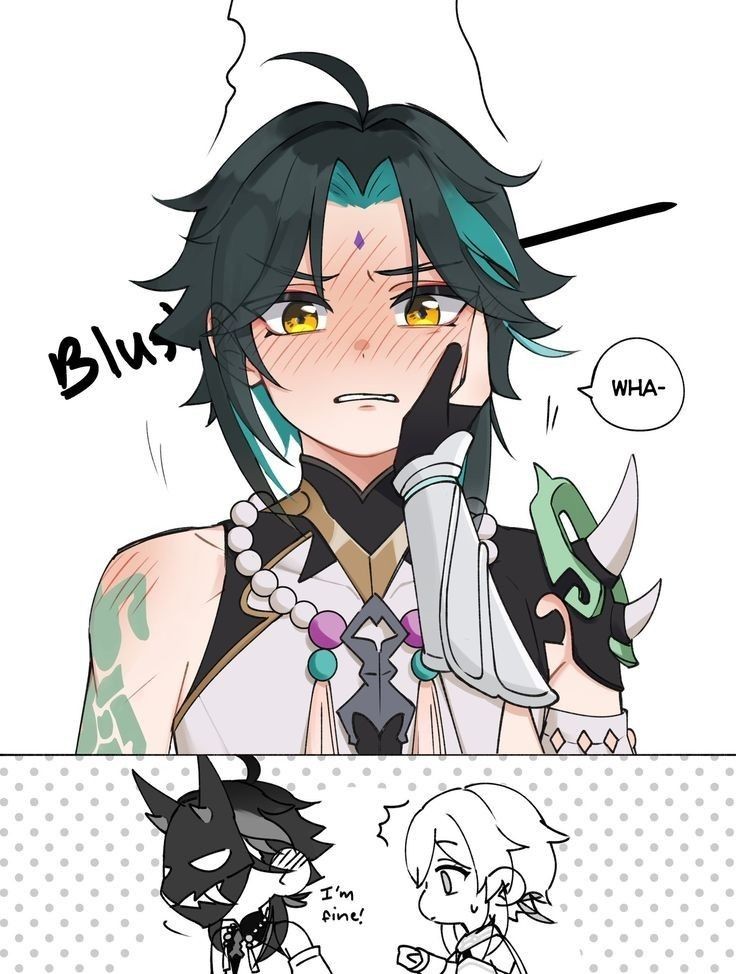 Que lindo Xiao!!! q tierno💚 Genshin Impact | HoYoLAB