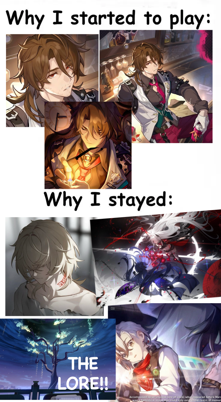 Nah, fr, i love sad, complicated lores!! Honkai: Star Rail | HoYoLAB