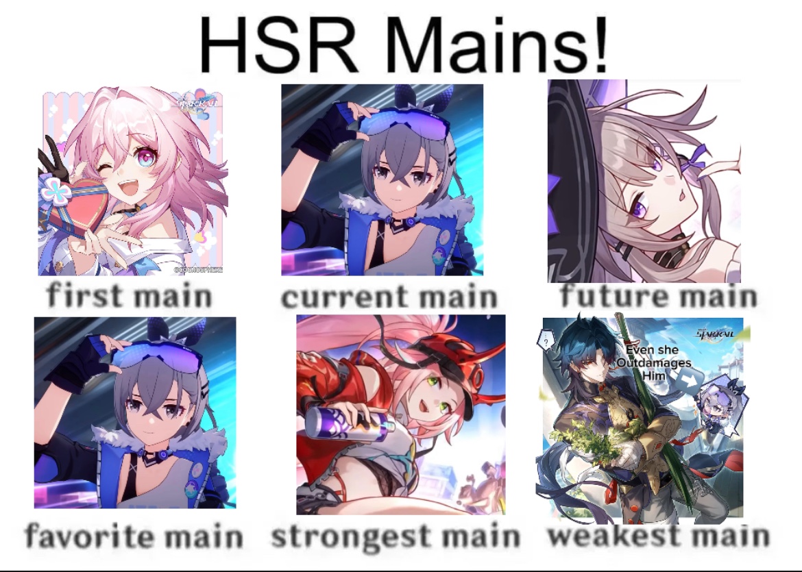 My HSR mains Honkai: Star Rail | HoYoLAB