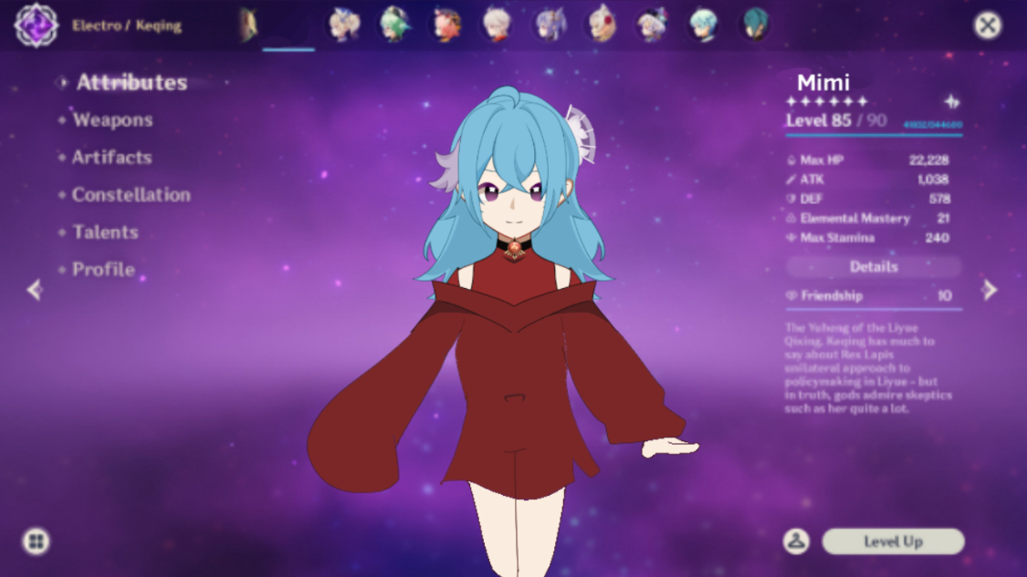 Full body! *+*(Uzi and mimi)*+* Genshin Impact | HoYoLAB