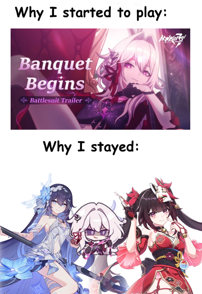 a trend i did for fun! Honkai Impact 3rd | HoYoLAB