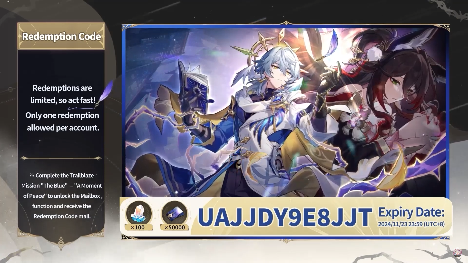 [Star Rail 2.7] 3 New Redemption Codes from 2.7 Livestream | 300 ...