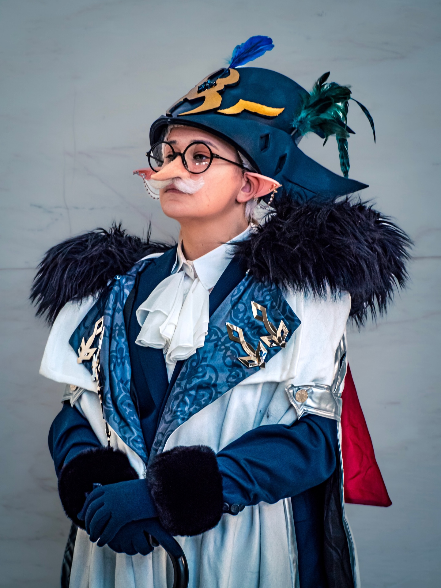 Pulcinella cosplay shots (surprise appearance from Sandrone) Genshin ...