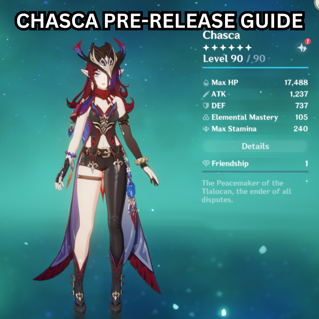 Chasca Pre-Release Guide Genshin Impact | HoYoLAB