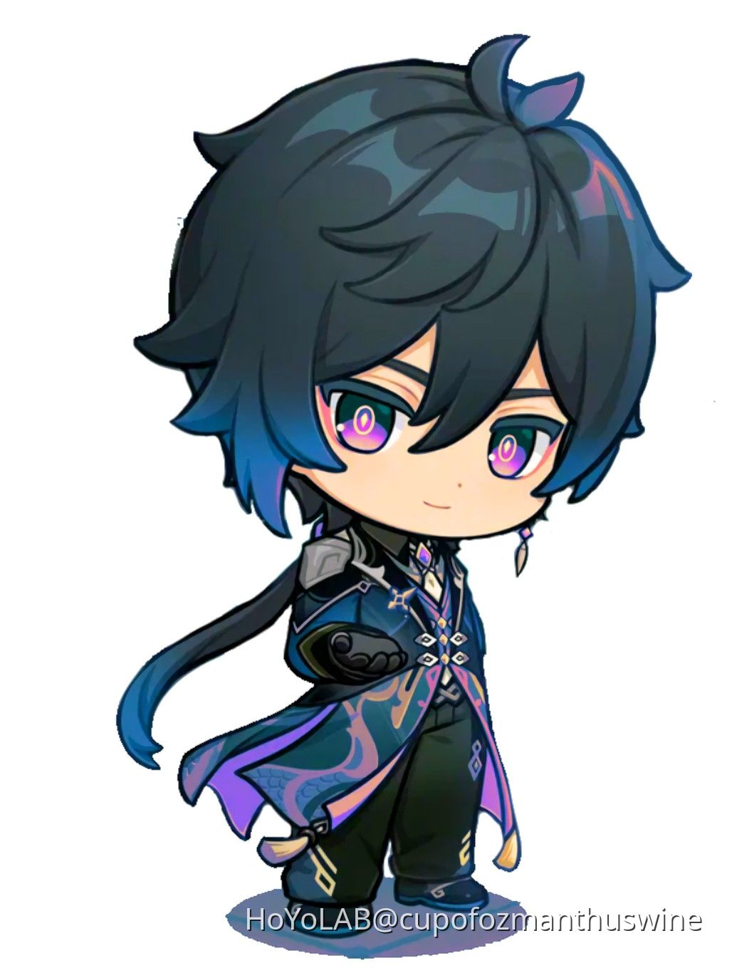 Zhongli got electro vision from childe instead of mora!!!?????🙆‍♀️ ...