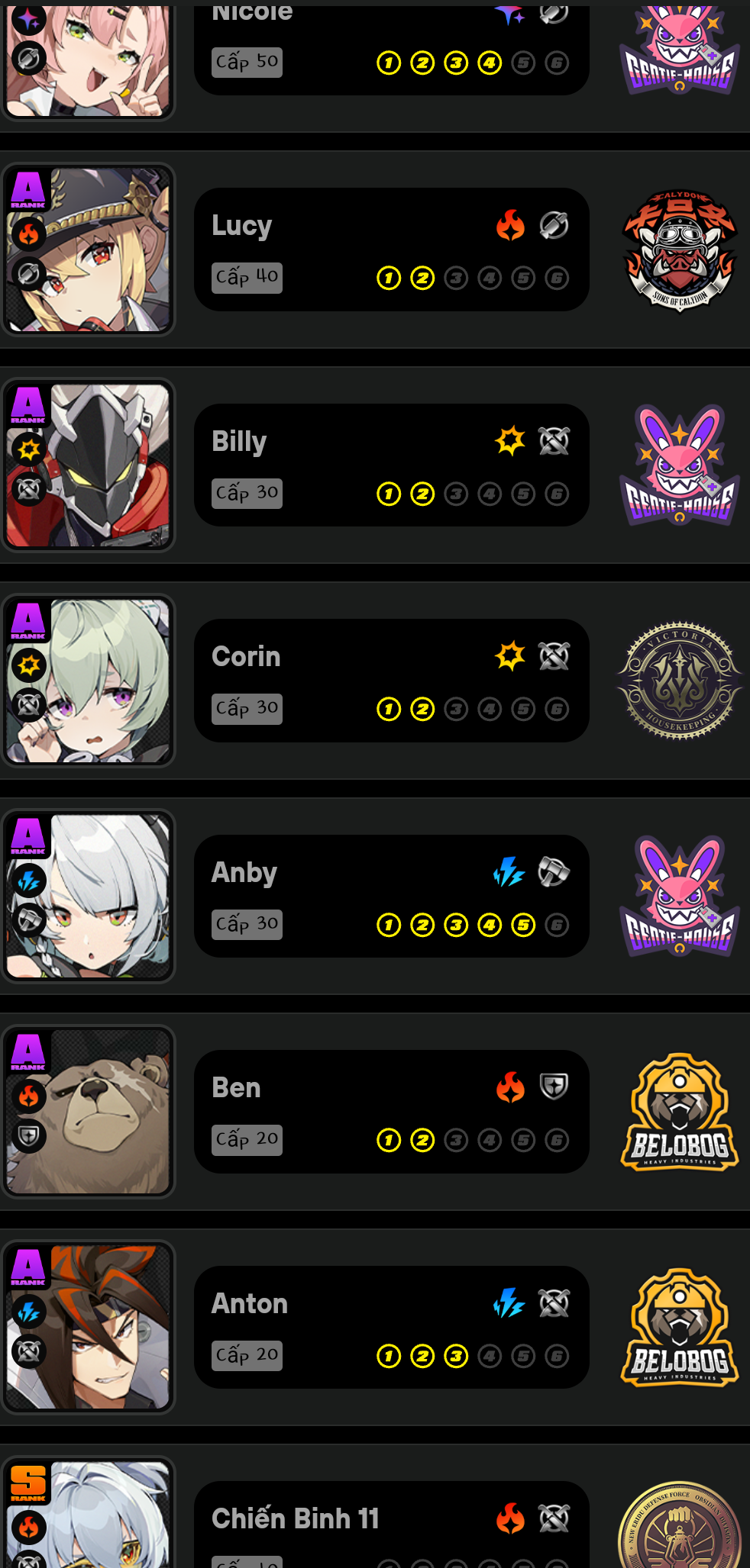 Build team miyabi Zenless Zone Zero | HoYoLAB