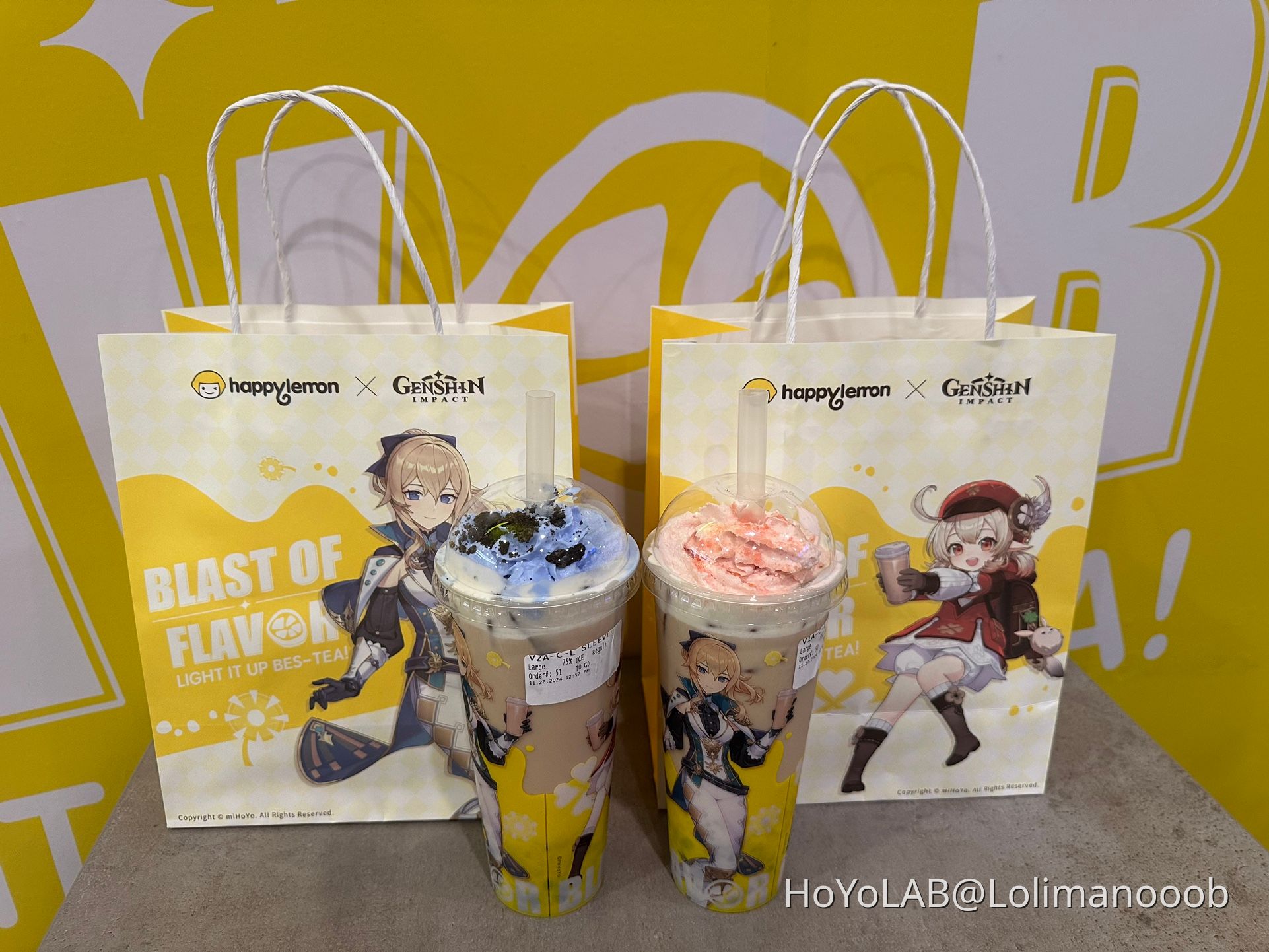 Genshin Impact x Happy Lemon drinks Genshin Impact | HoYoLAB