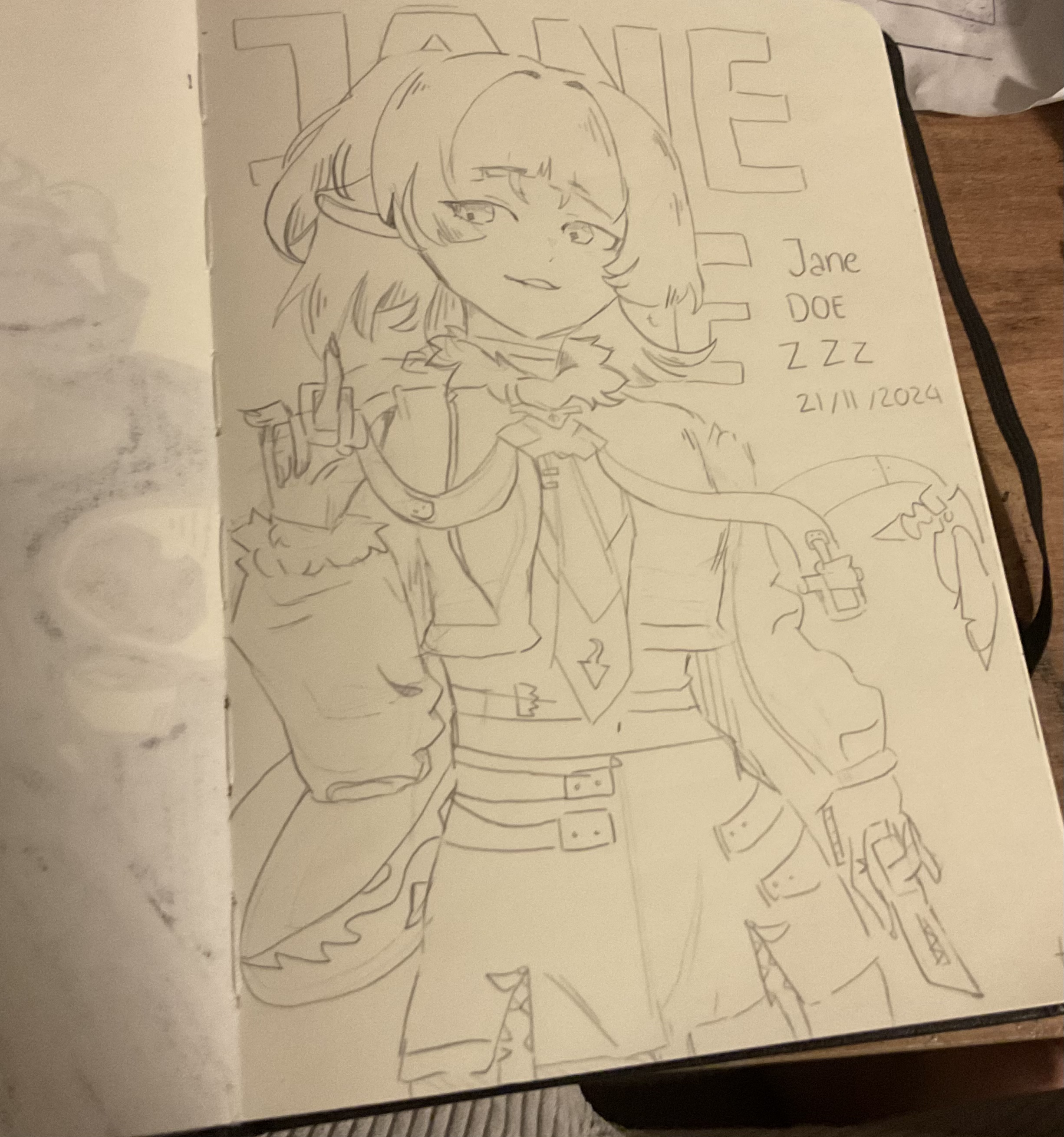 Jane doe from ZZZ Zenless Zone Zero | HoYoLAB