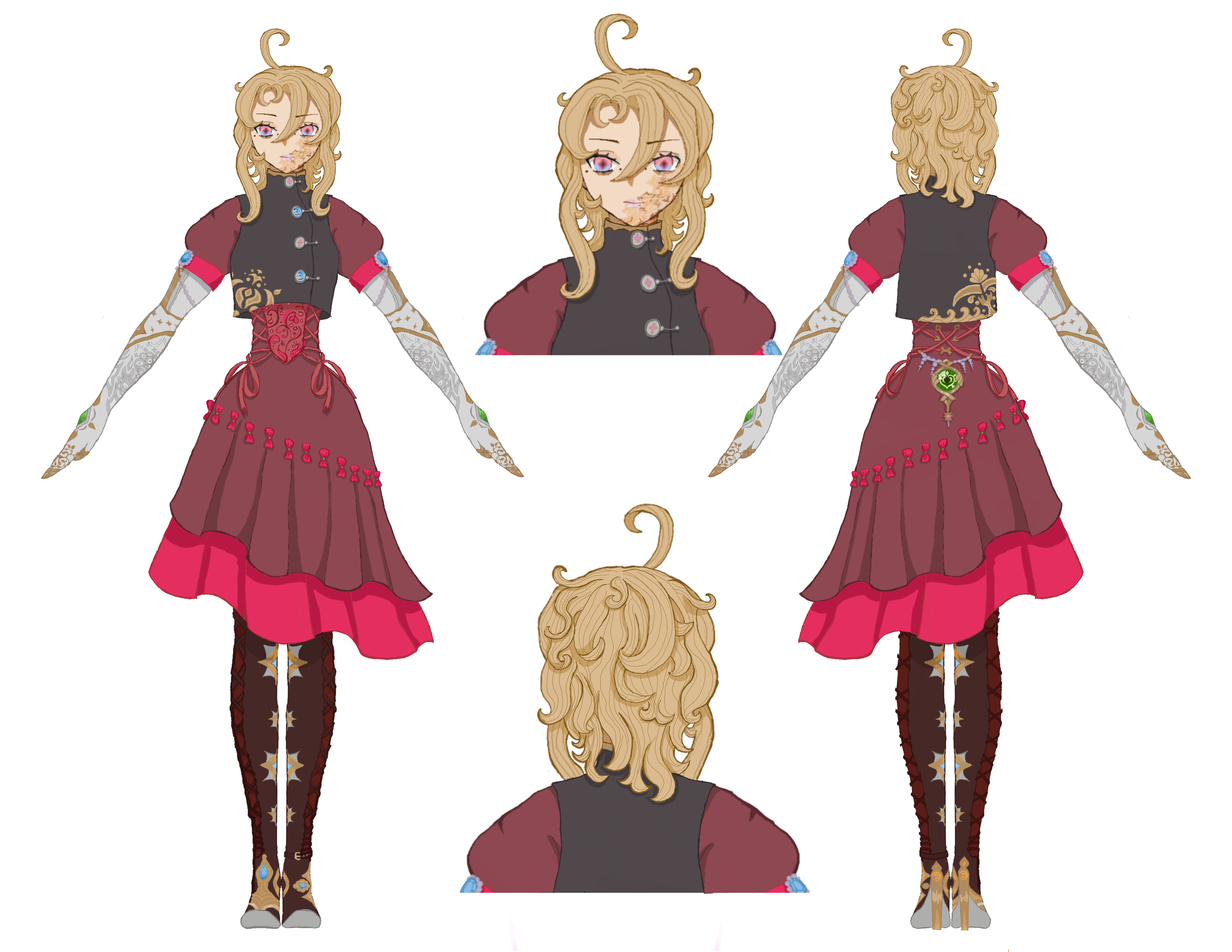 Marthina Spreadsheet (check the description, please) Genshin Impact ...