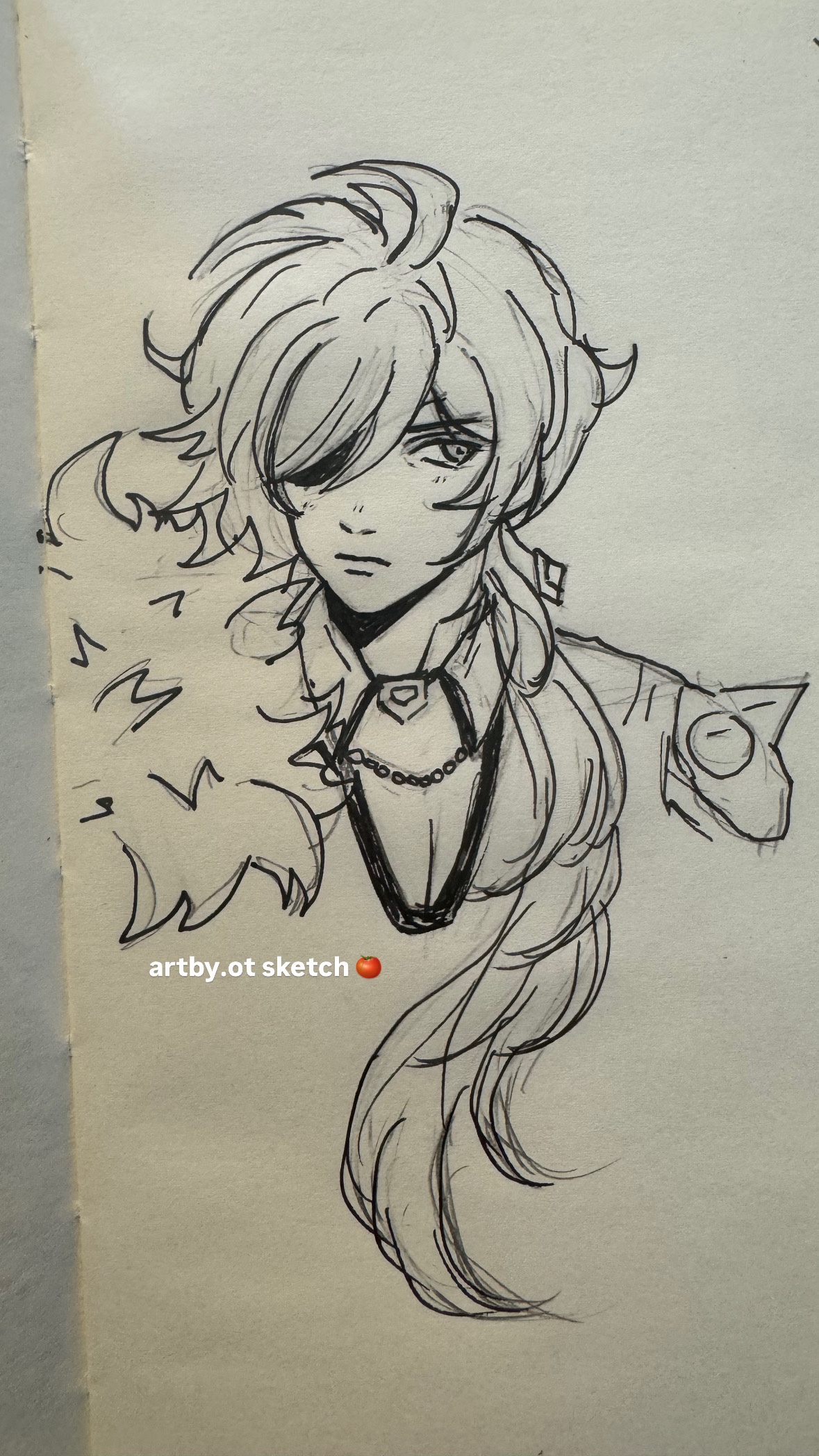 Kaeya Sketch ️ ️ Genshin Impact | HoYoLAB