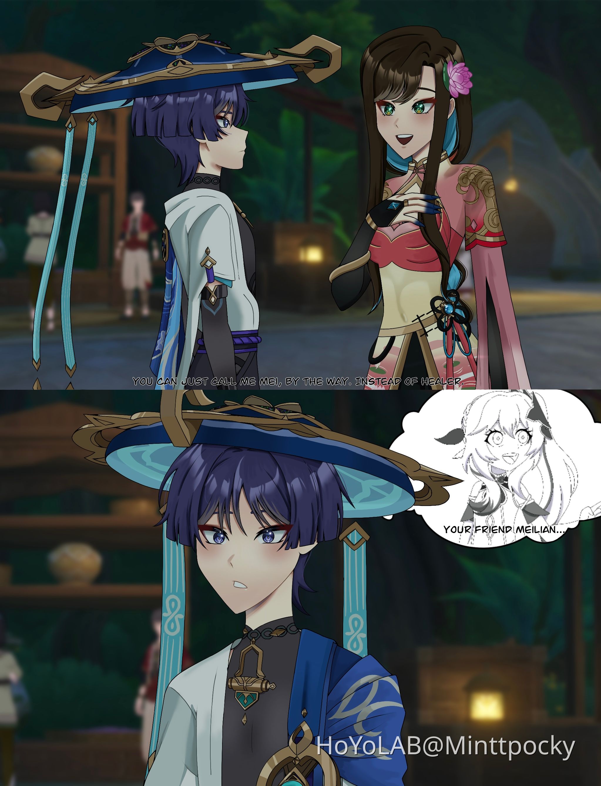 OFFICIAL COMICS: BONUS Genshin Impact | HoYoLAB