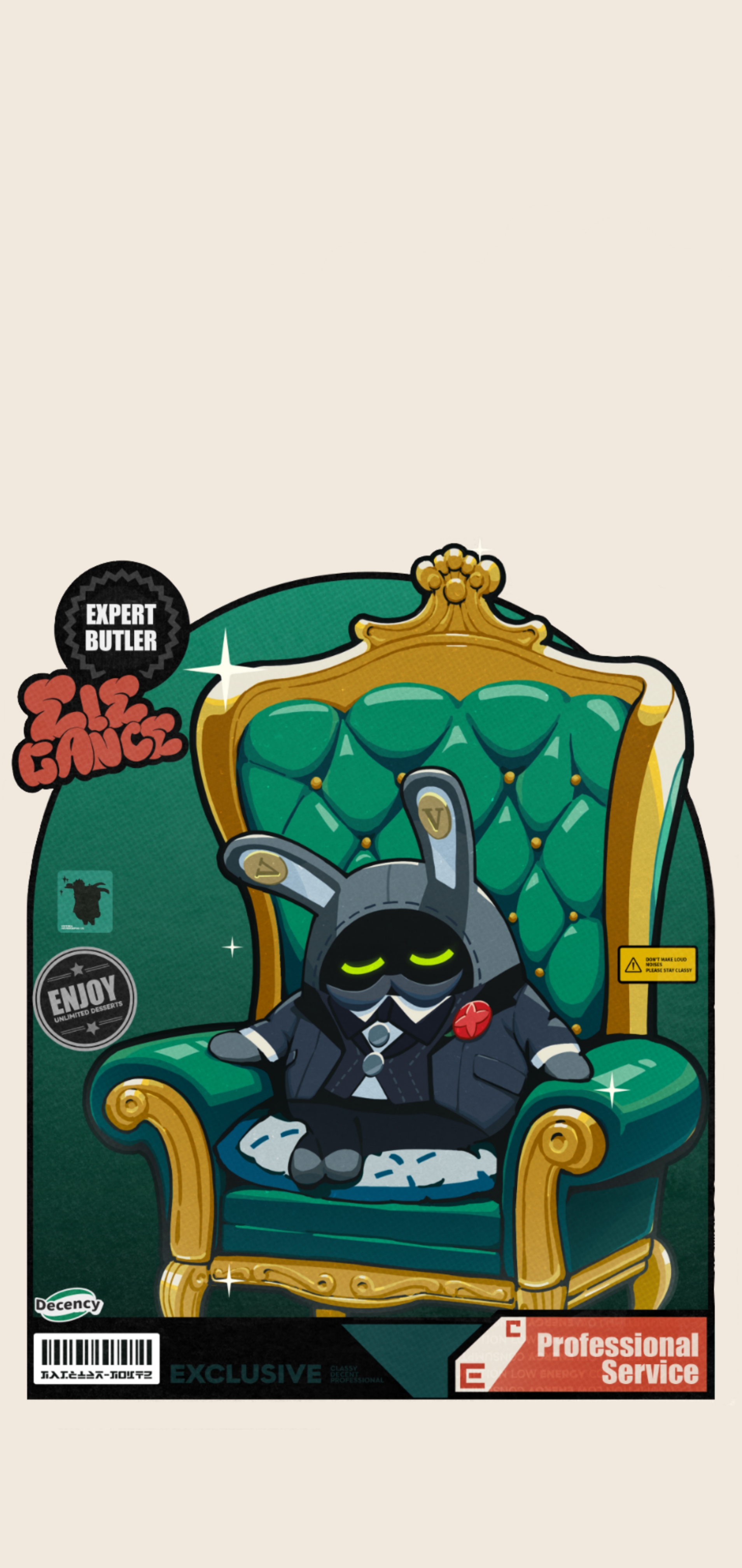 Butler Bangboo Wallpaper Zenless Zone Zero | HoYoLAB