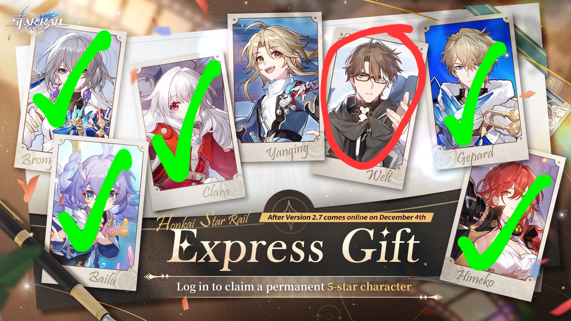 Free 5★ Standard Character! Honkai: Star Rail | HoYoLAB