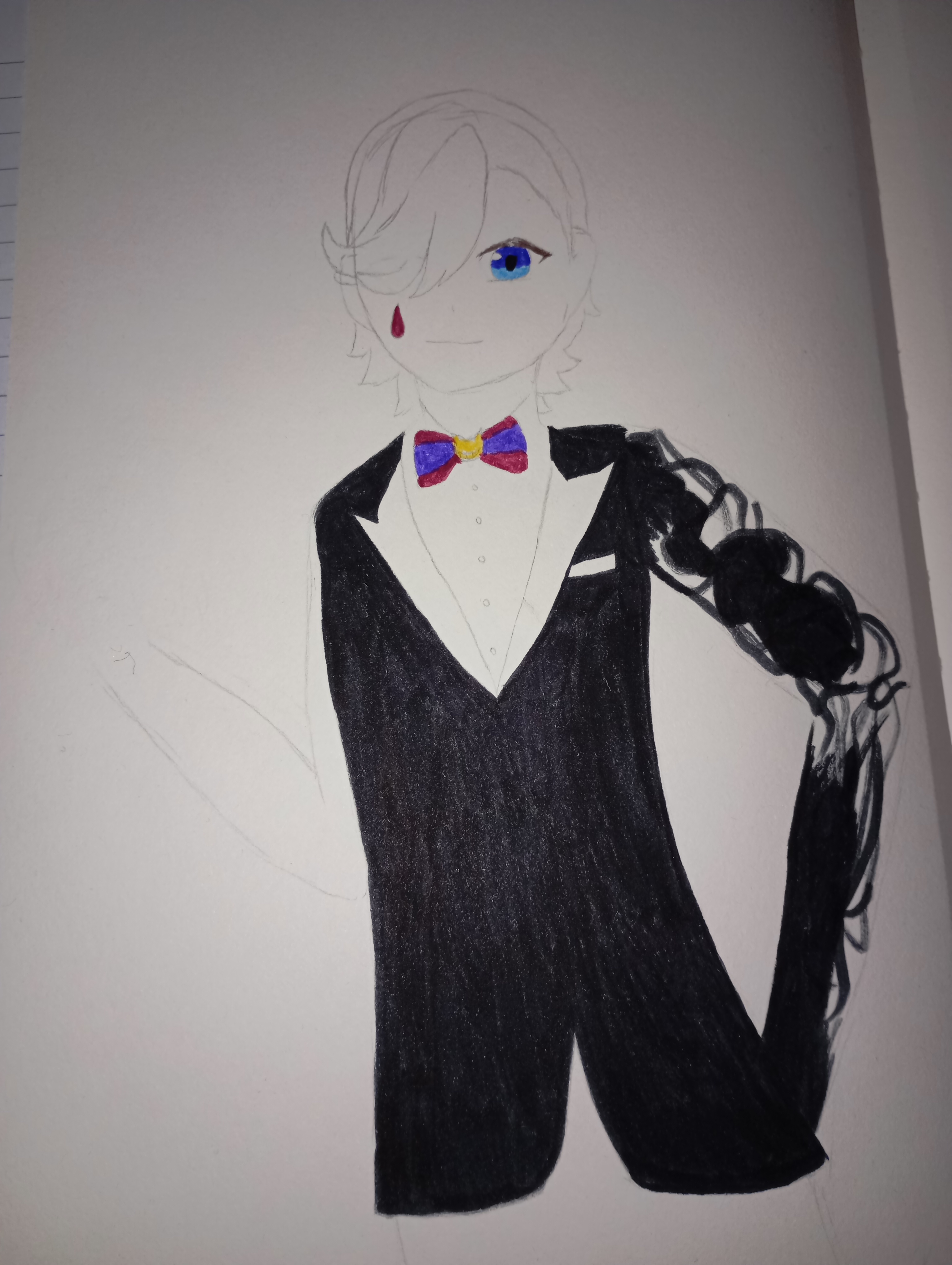 lyney drawing wip Genshin Impact | HoYoLAB