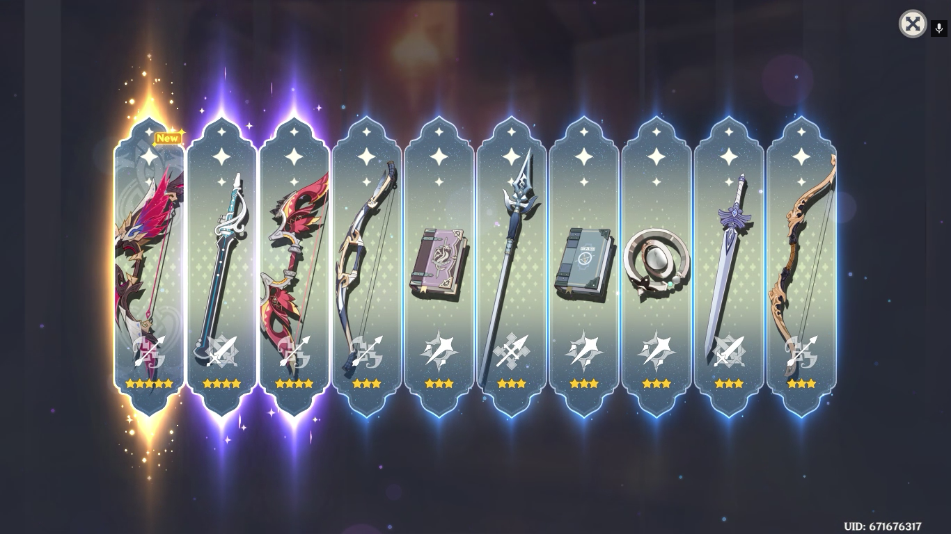 111 pulls… Genshin Impact | HoYoLAB