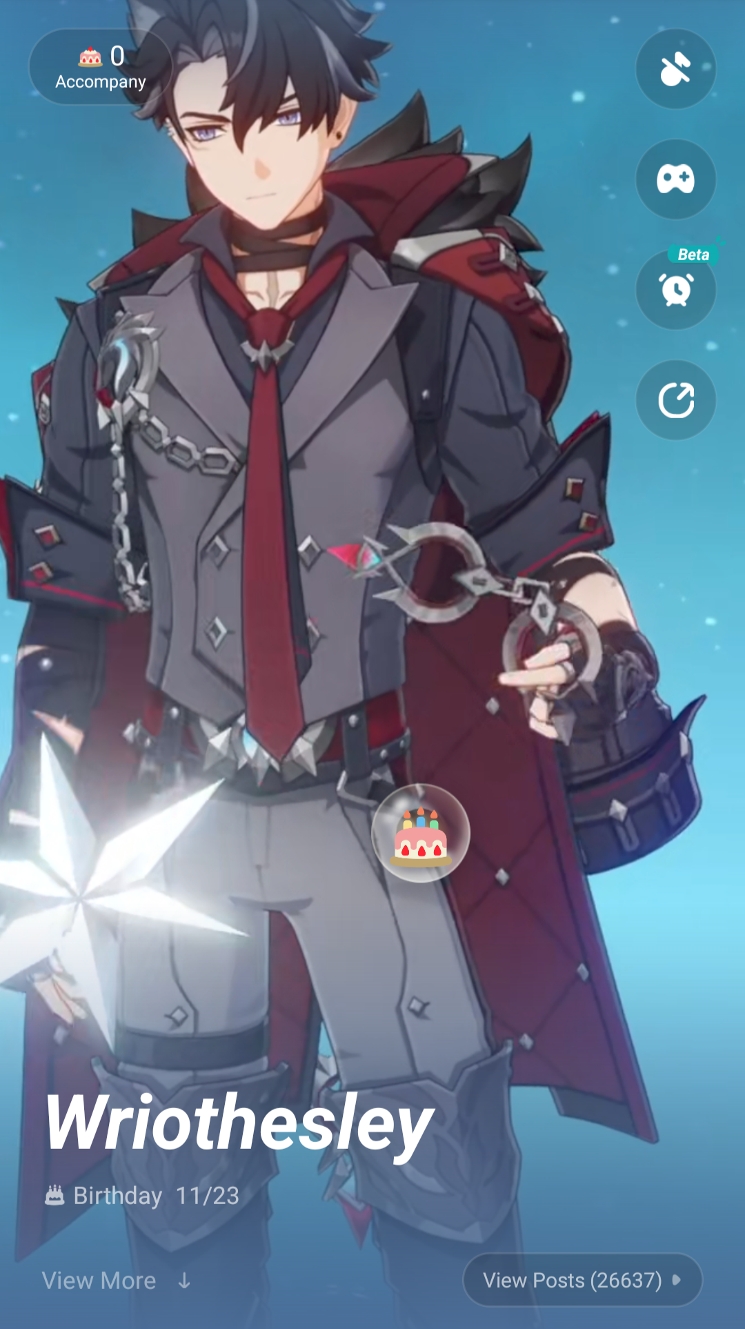 Happy birthday WrioTheSley Genshin Impact | HoYoLAB