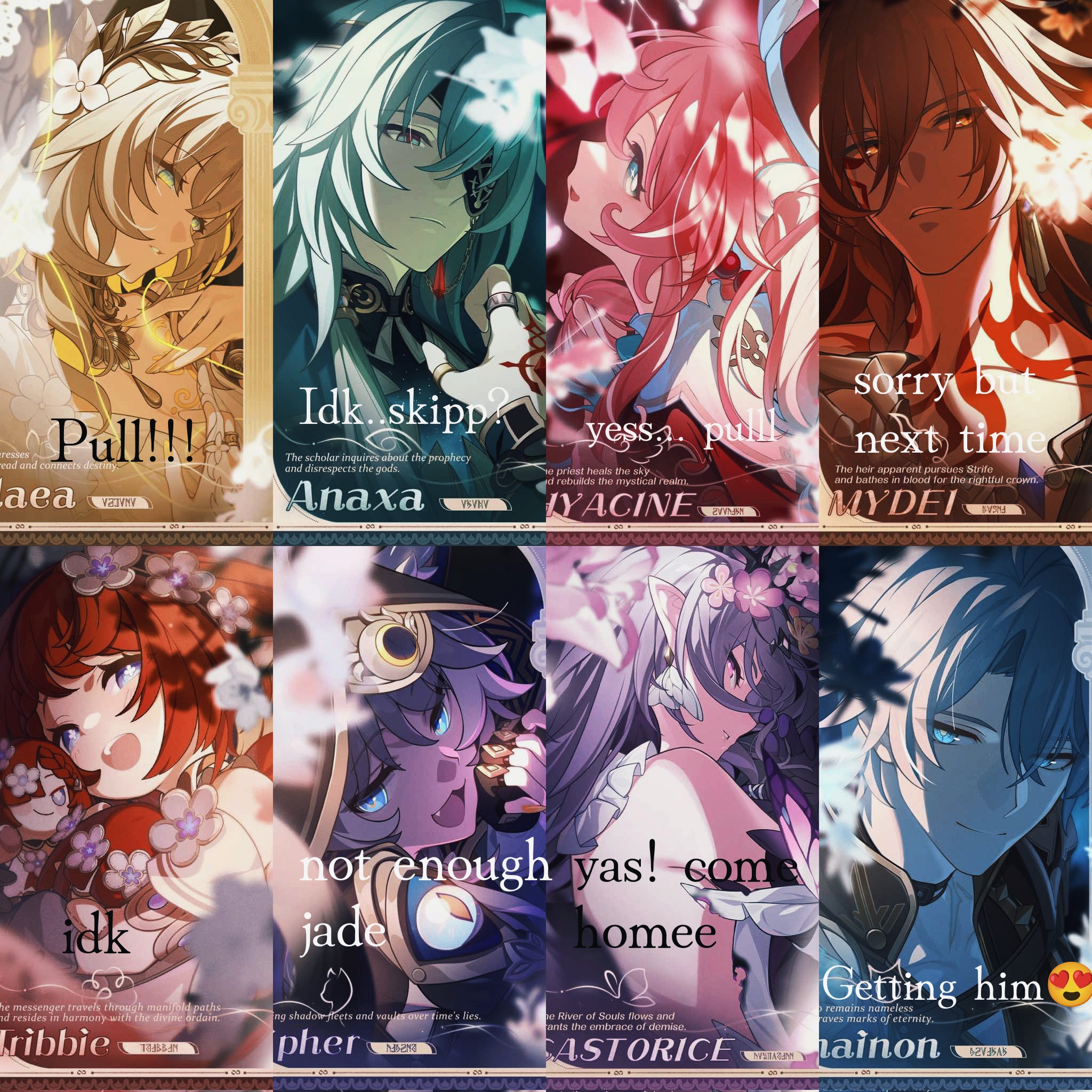 my next 3.X pull! how's ur plan?! Honkai: Star Rail | HoYoLAB