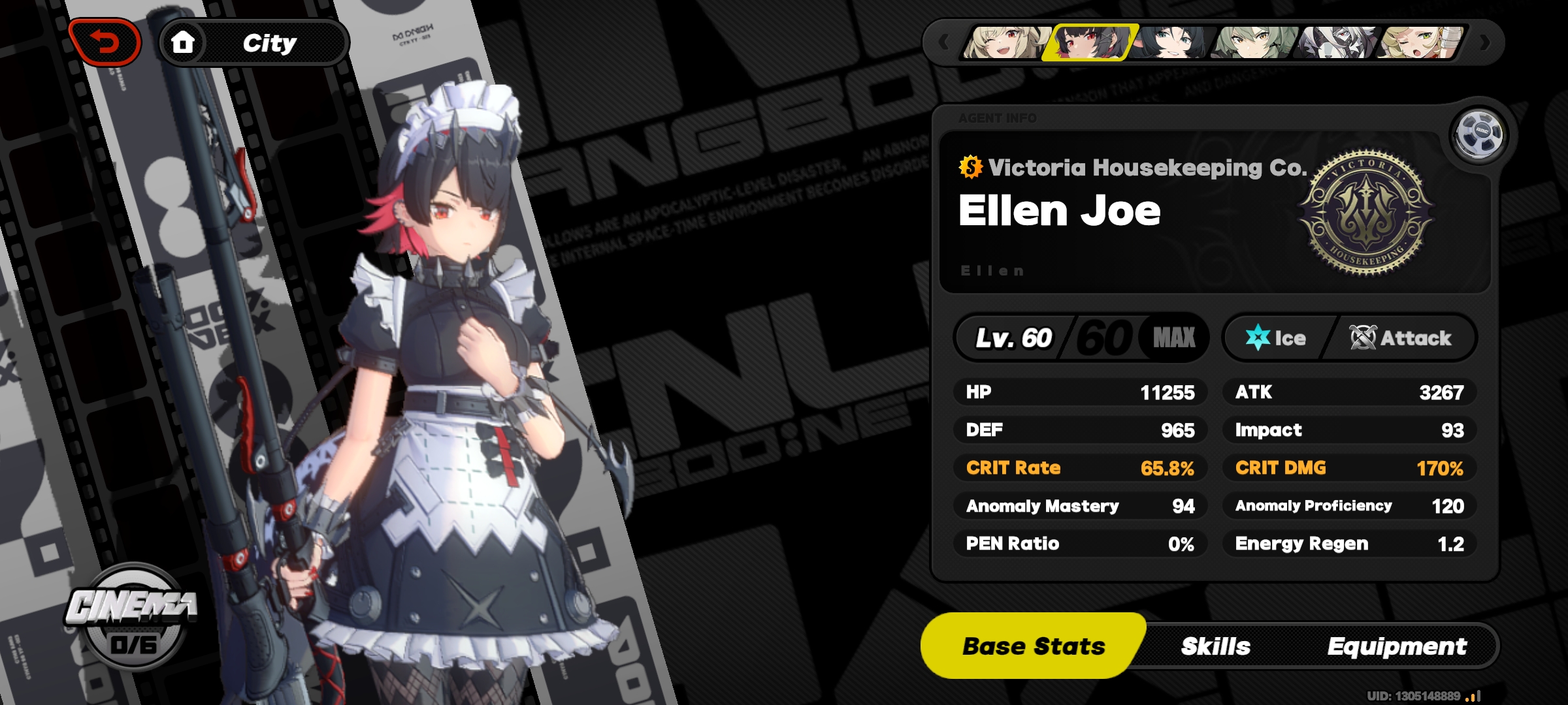 Finally satisfied with my Ellen build Zenless Zone Zero | HoYoLAB