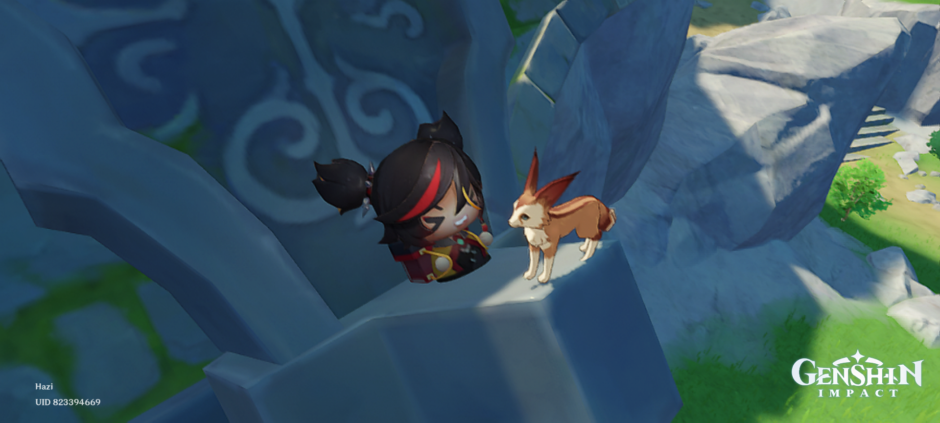 eepy fox baby sleeping next to mama xinyan Genshin Impact | HoYoLAB