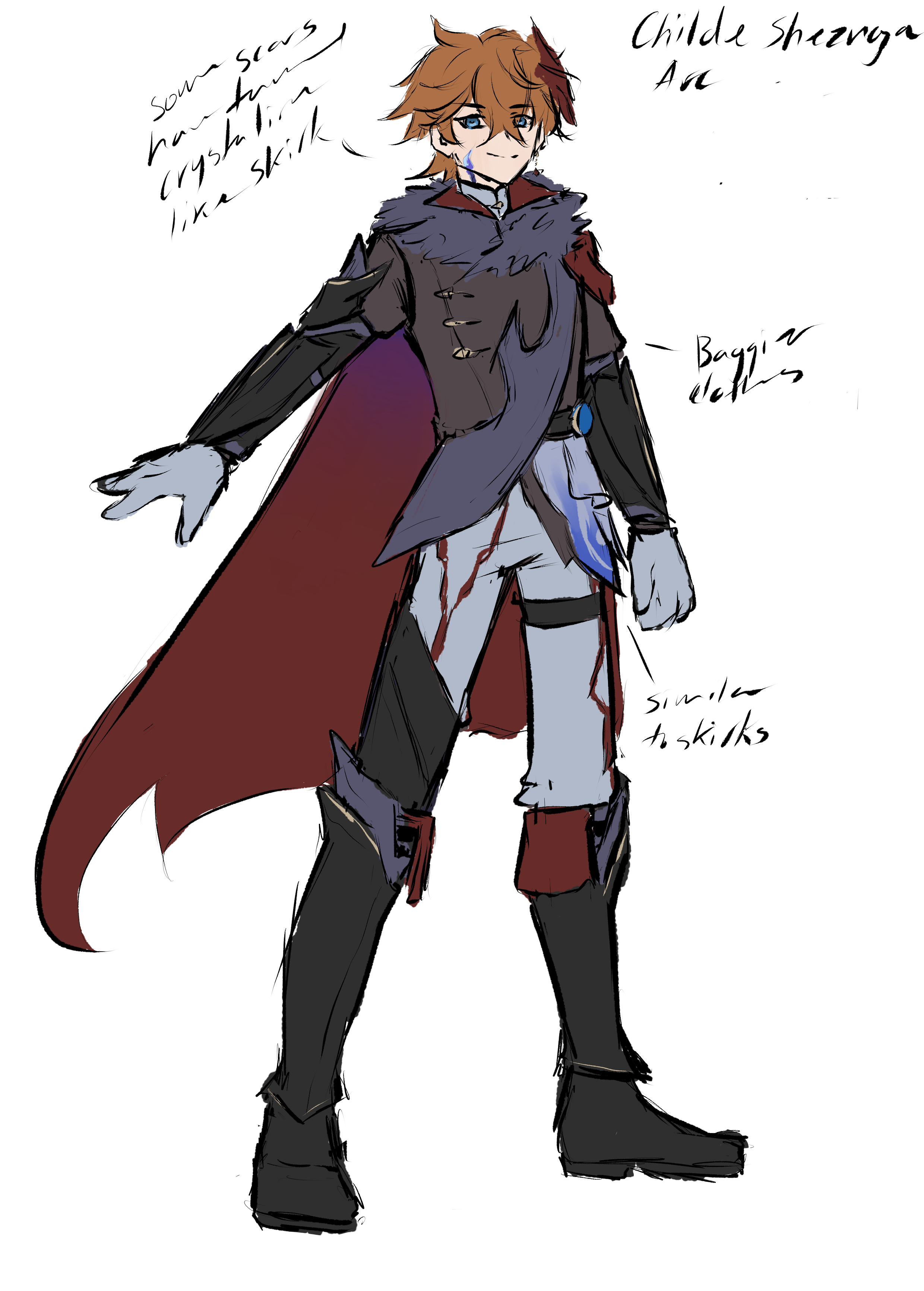 childe skin concept: snezhnaya arc Genshin Impact | HoYoLAB