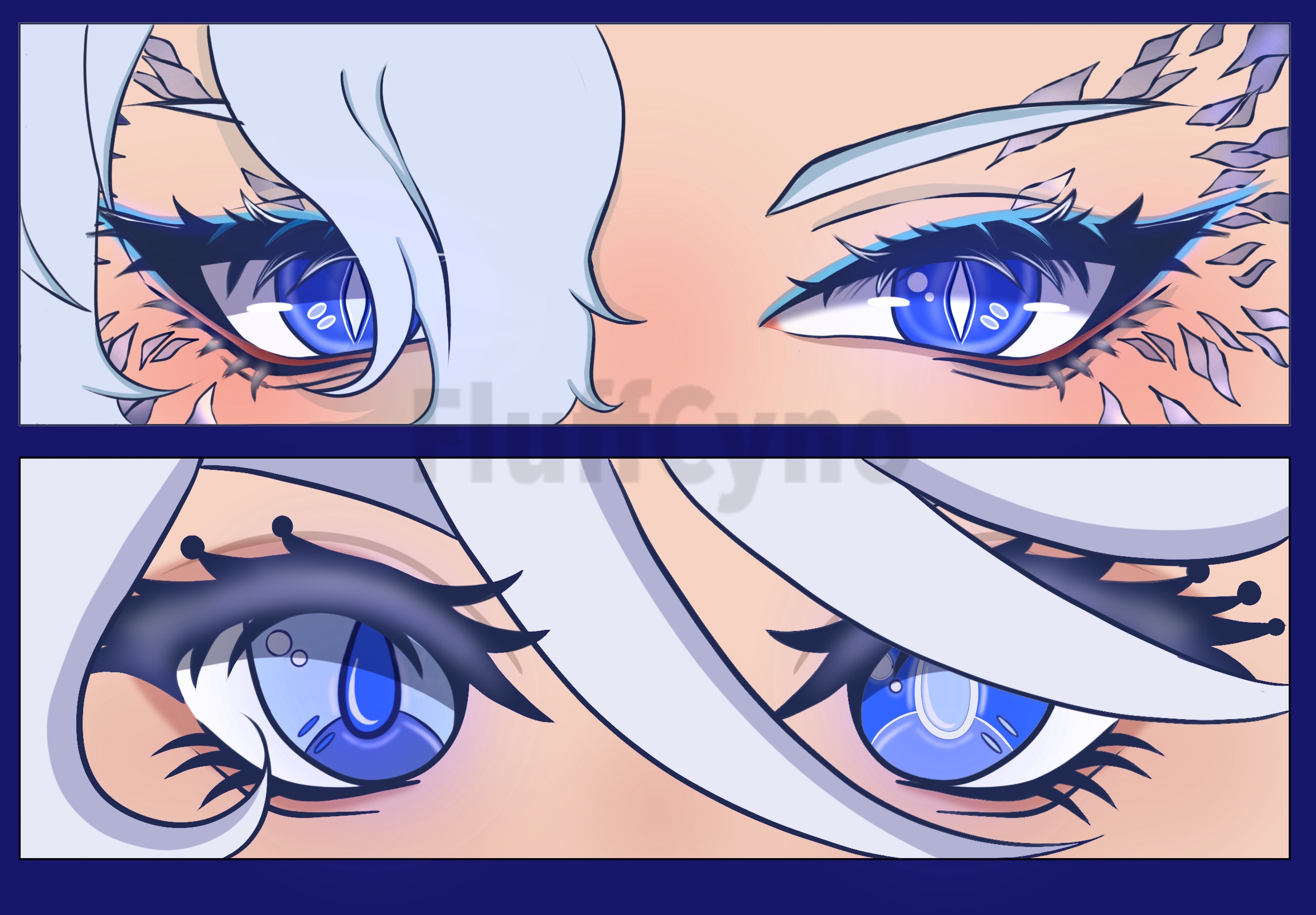 Furina and Neuvillette Eyes Genshin Impact | HoYoLAB