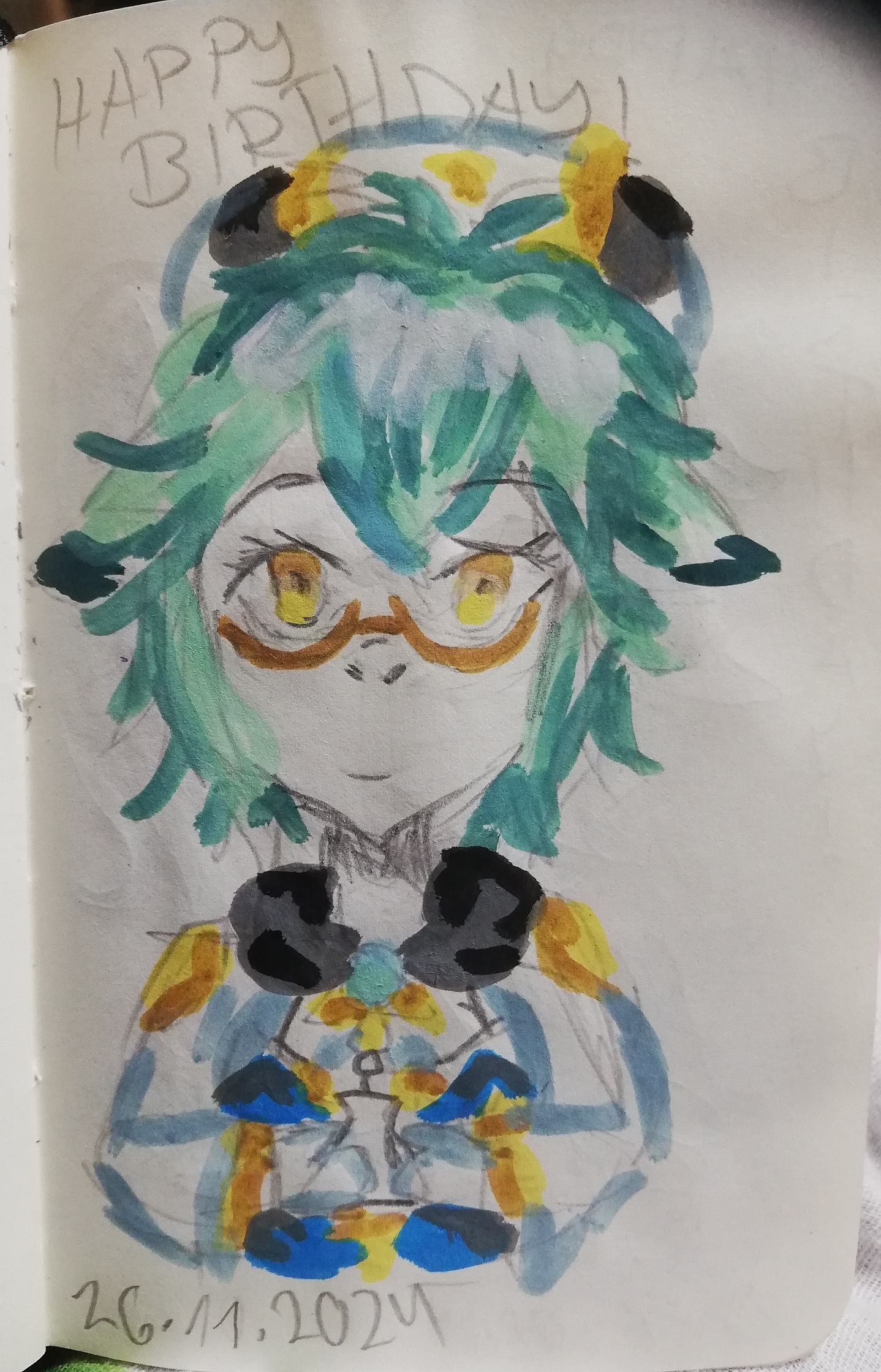 Happy Birthday, Sucrose! Genshin Impact | HoYoLAB