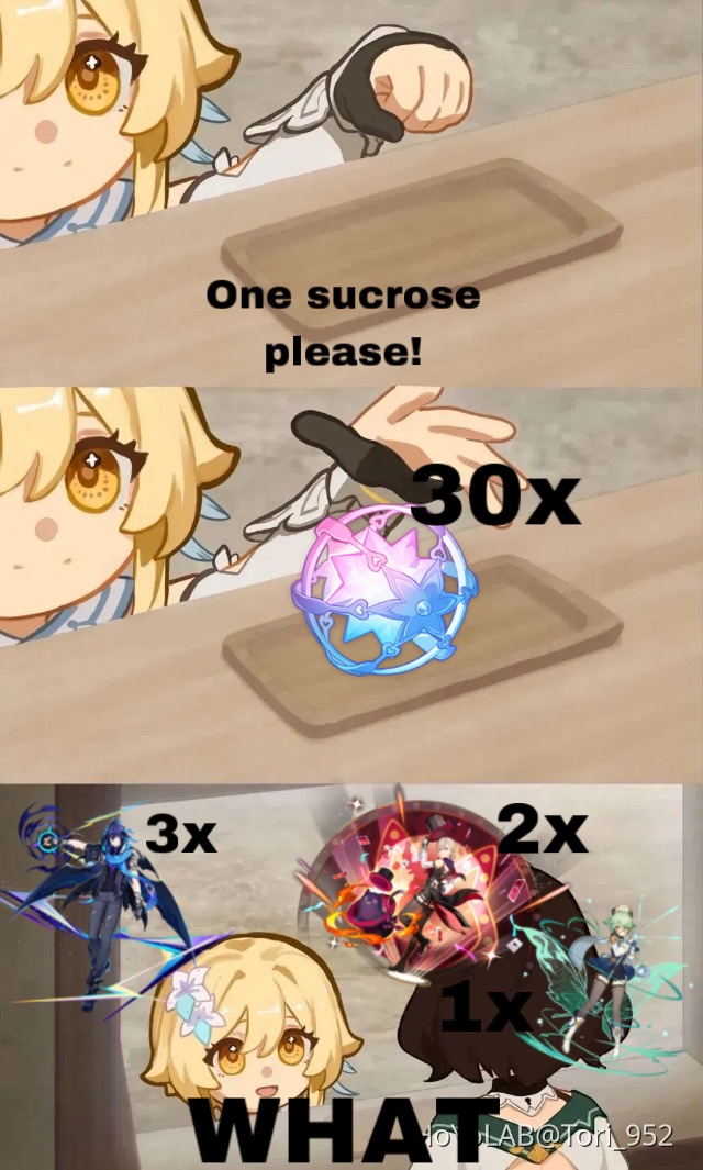 I just wanted a sucrose but okay??? 😭 Genshin Impact | HoYoLAB