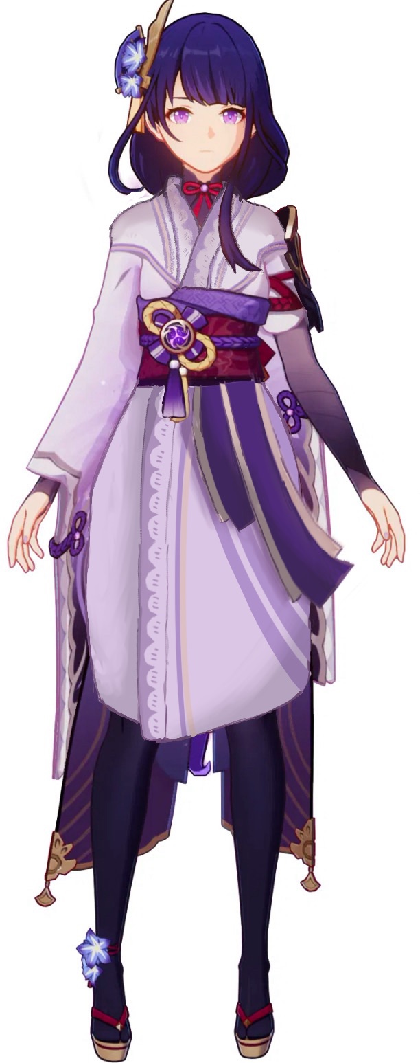 Raiden redesign Genshin Impact | HoYoLAB