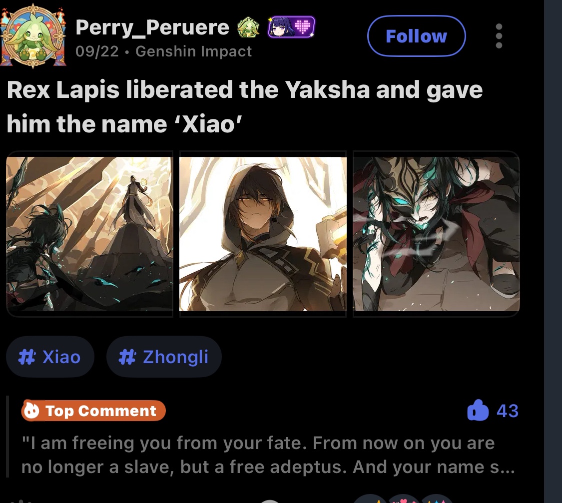 Xiao’s past Genshin Impact | HoYoLAB