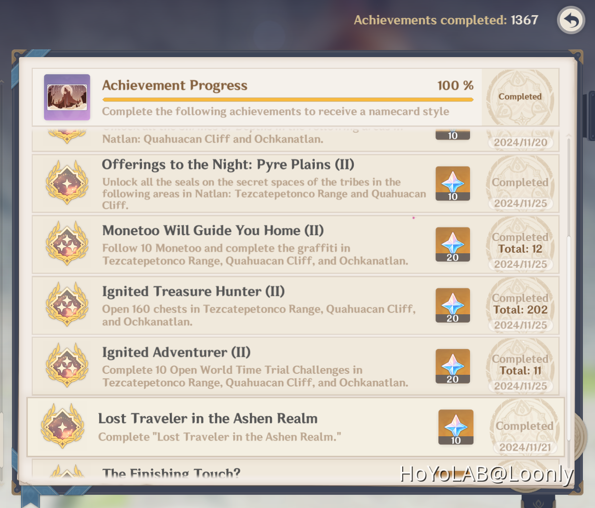 I have finished Natlan part 2 treasure hunting without losing my mind ...