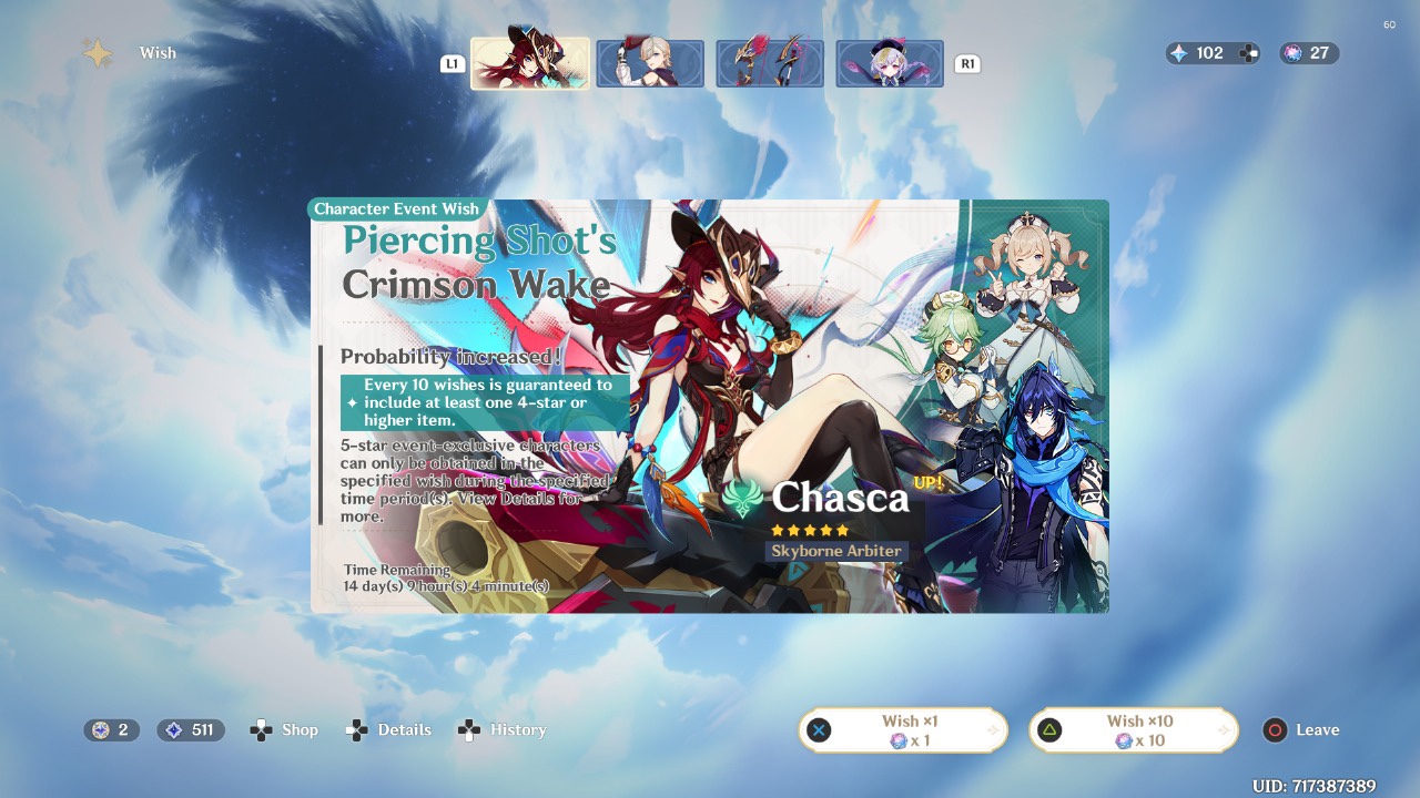 My savings for Neuvillette C1 Genshin Impact | HoYoLAB