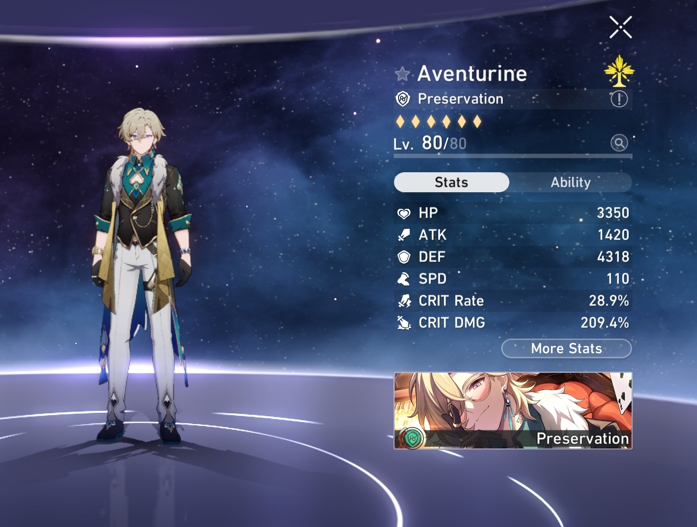 Aventurine Build Question Honkai: Star Rail | HoYoLAB