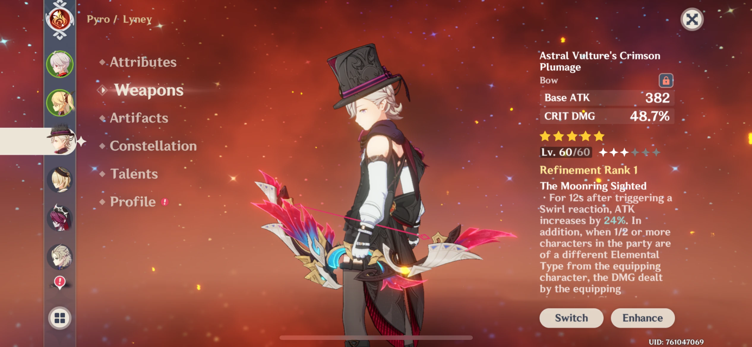 WAS TRYING TO GET LYNEYS WEAPON FOR THE SECOND TIME AND LOOK! LOOK AT ...