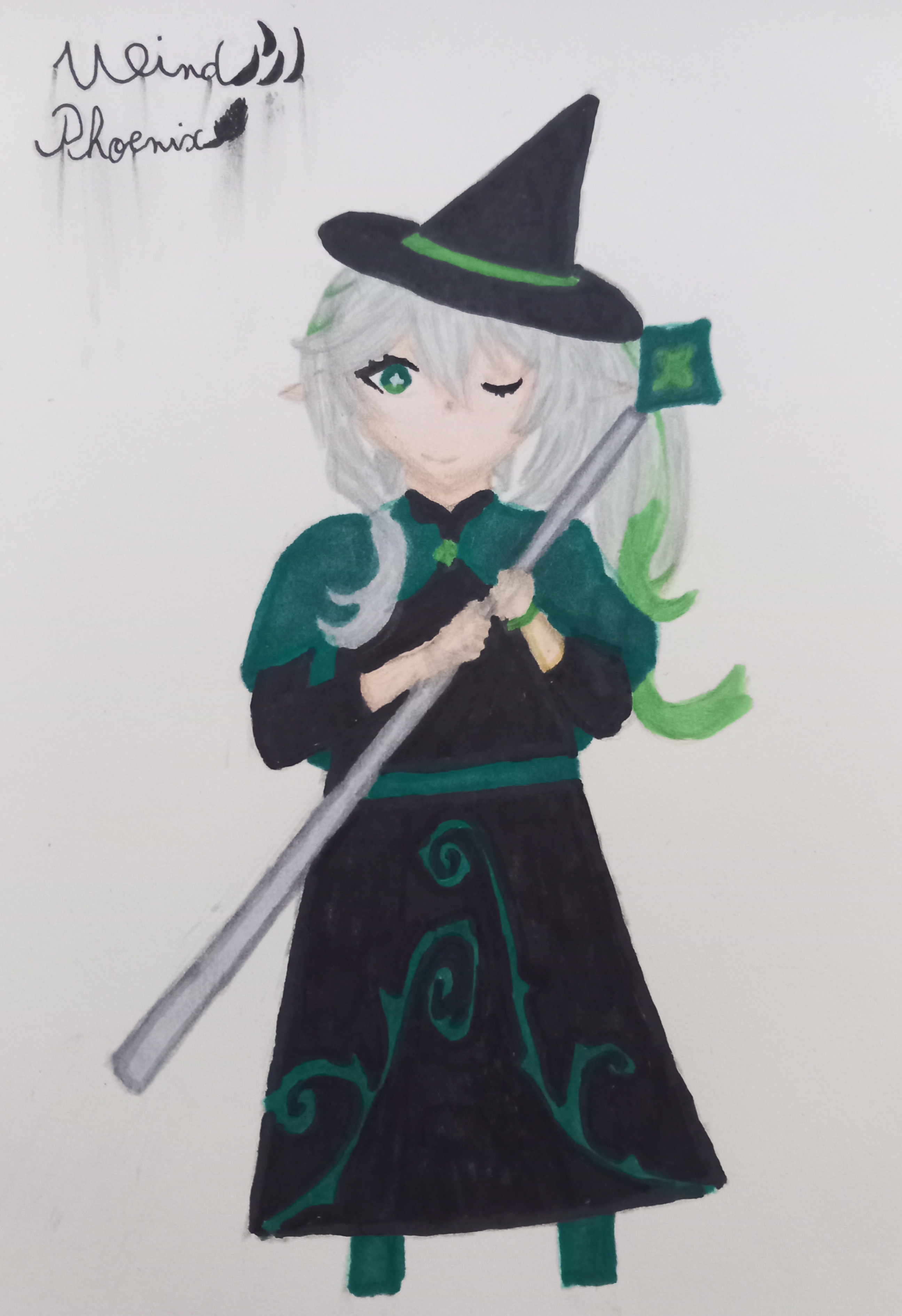 Mon dessin pour TeB (très très en r.e.t.a.rd) Genshin Impact | HoYoLAB