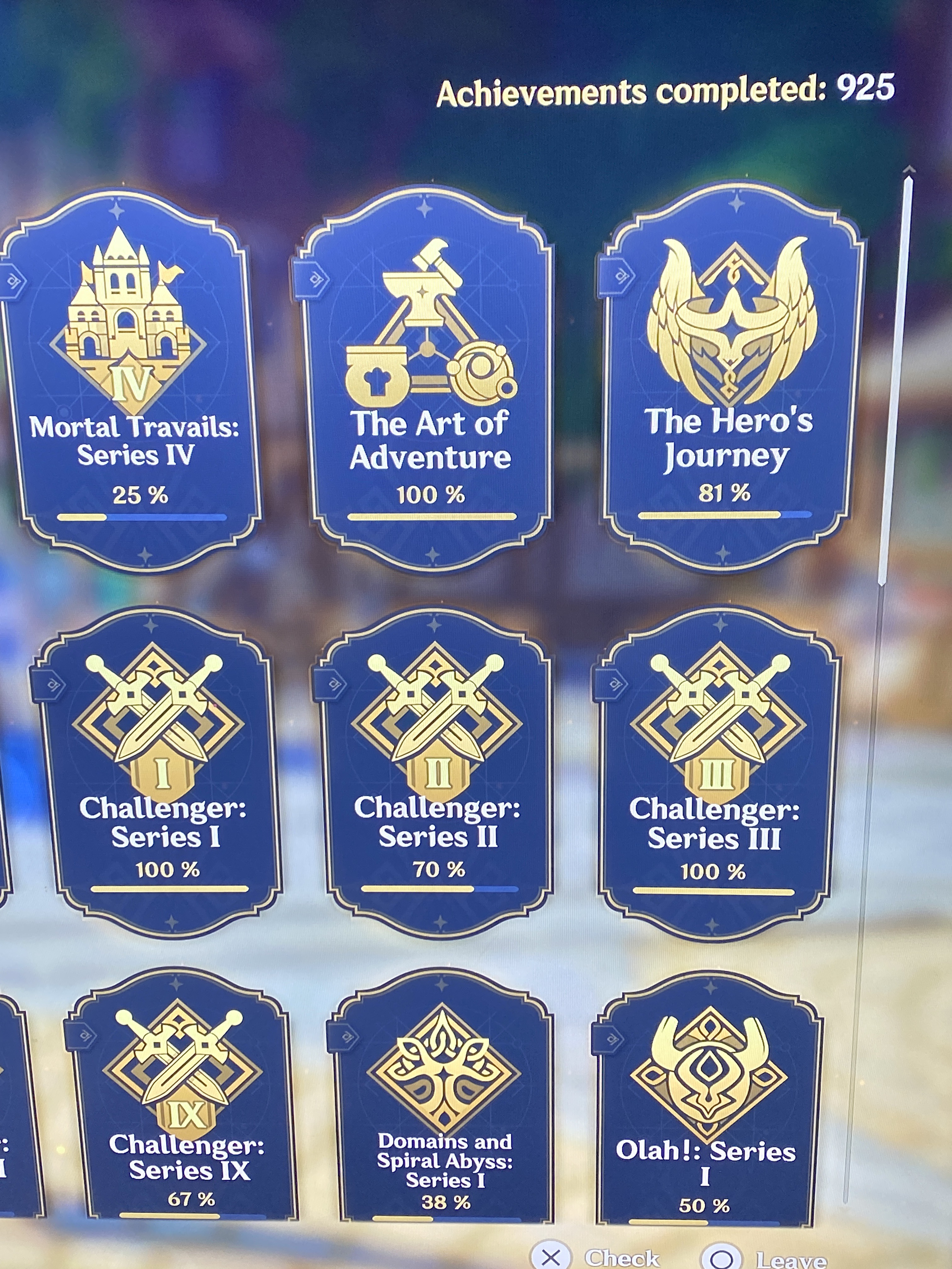 Trophies looking pretty good Genshin Impact | HoYoLAB