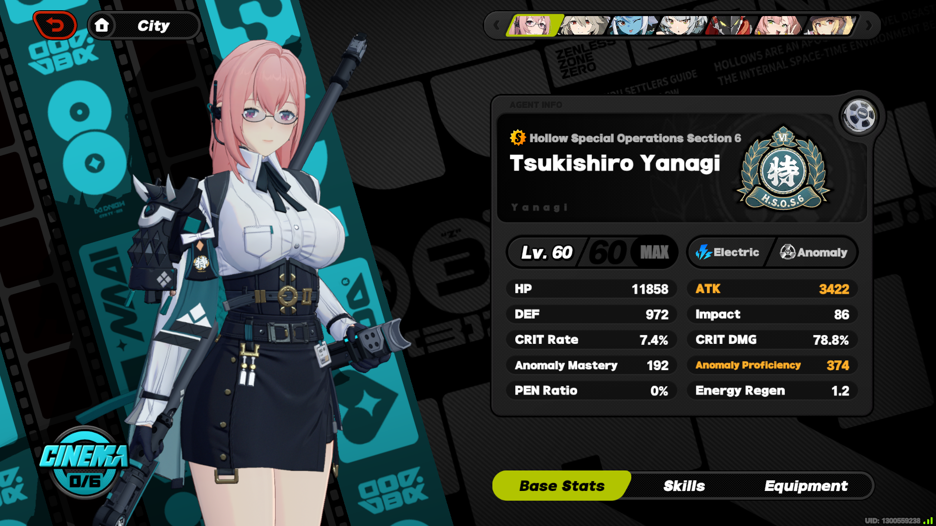 My Yanagi build so far Zenless Zone Zero | HoYoLAB