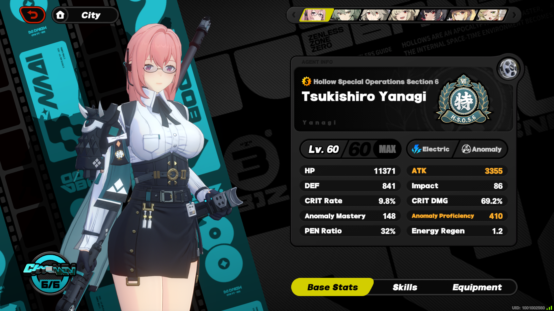 M6s1 Yanagi Build 73mil Disorder Old Record Zenless Zone Zero Hoyolab