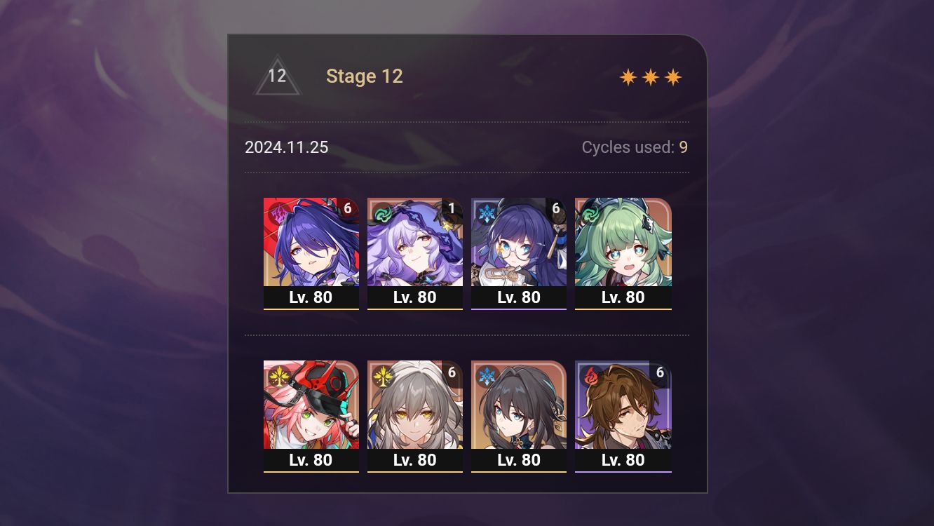 Acheron DPS Team/Rappa DPS Team Honkai: Star Rail | HoYoLAB