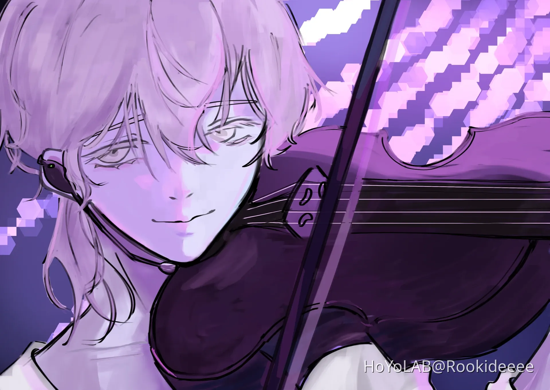 alien stage fanart this time featuring Luka👽 | HoYoLAB