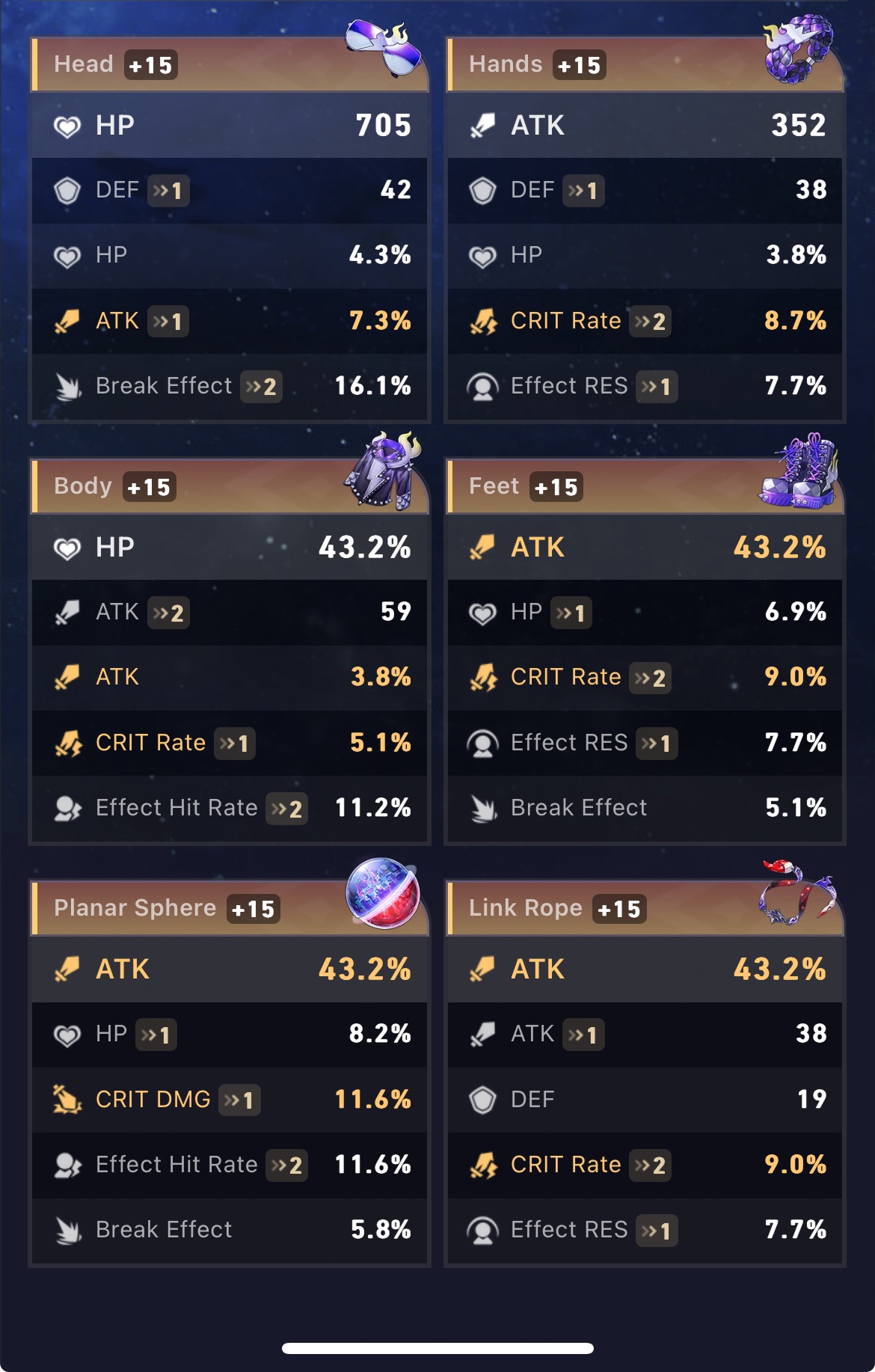 Acheron Relic Set!! Honkai: Star Rail | HoYoLAB