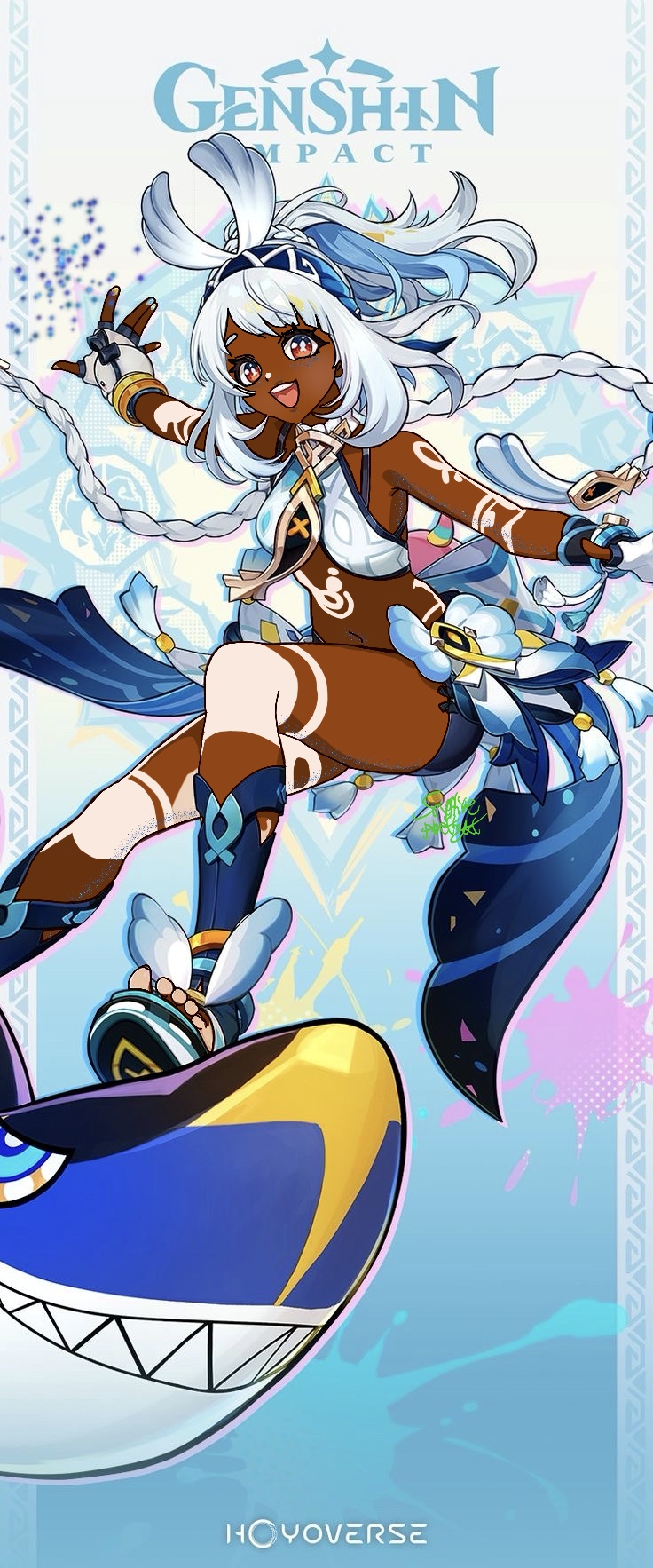 Mualani Redesign Genshin Impact | HoYoLAB