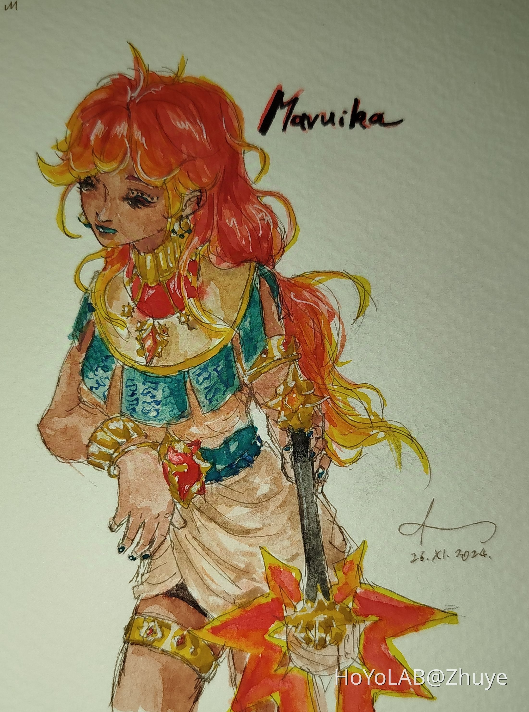 How I would imagine Mavuika Genshin Impact | HoYoLAB