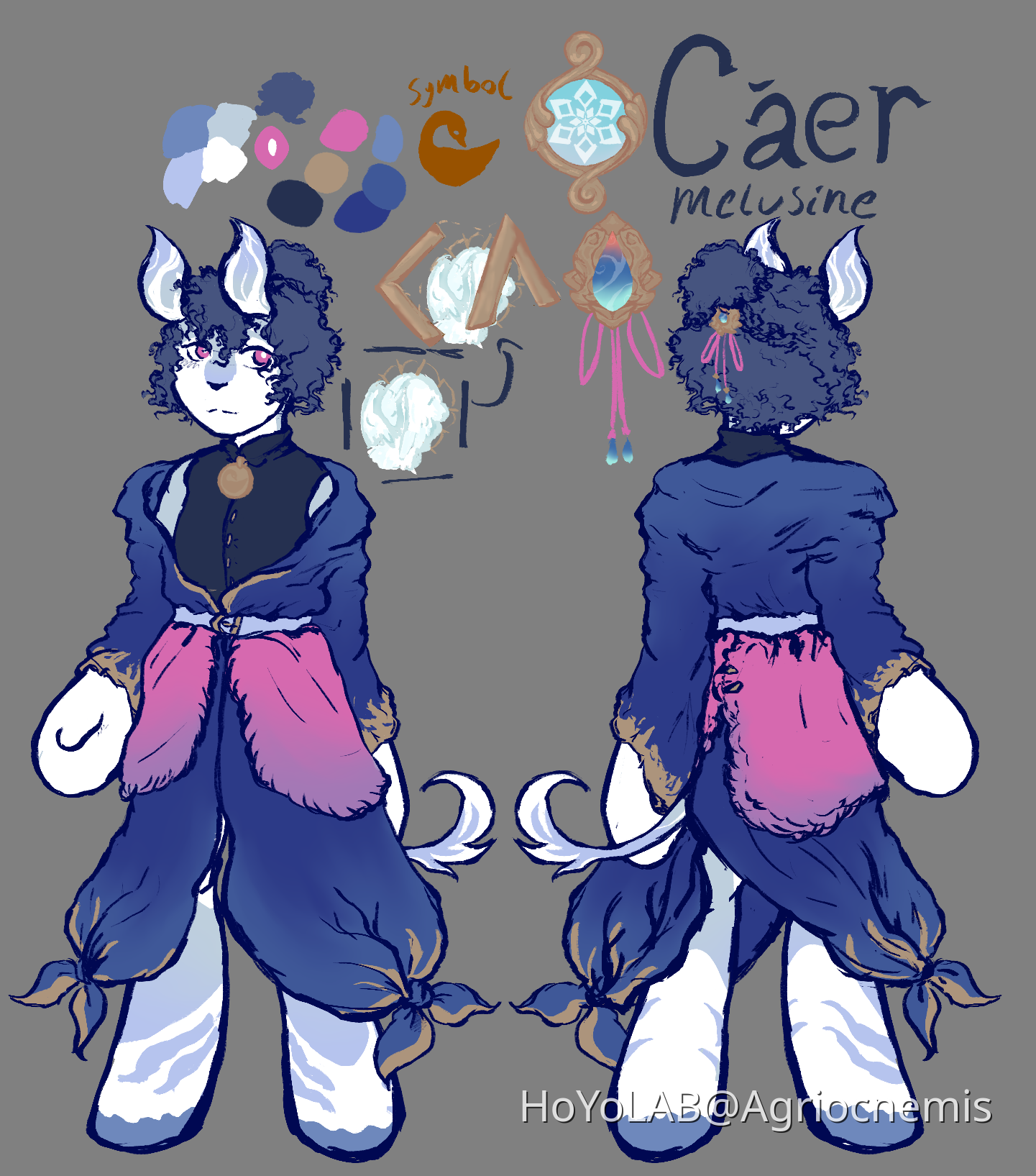 Ref for a Melusine oc Genshin Impact | HoYoLAB
